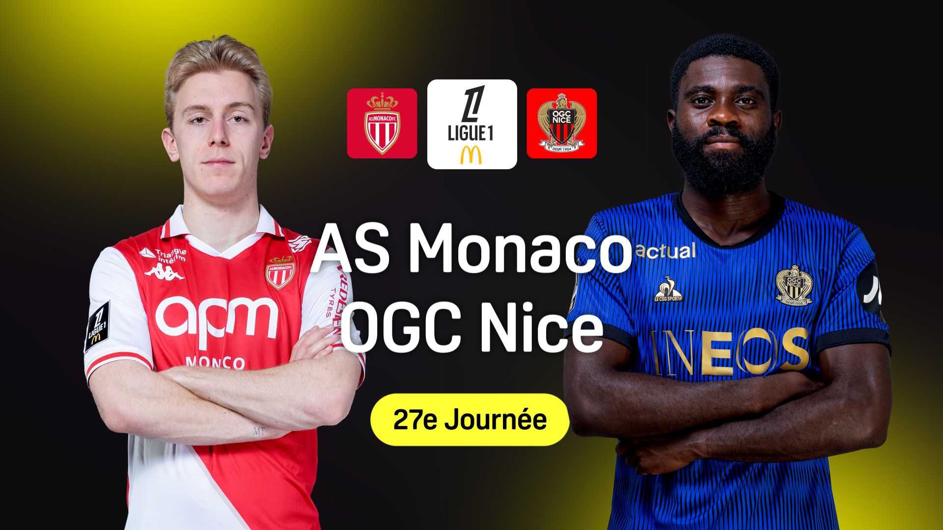 Watch Best of AS Monaco vs. OGC Nice Online | DAZN MF