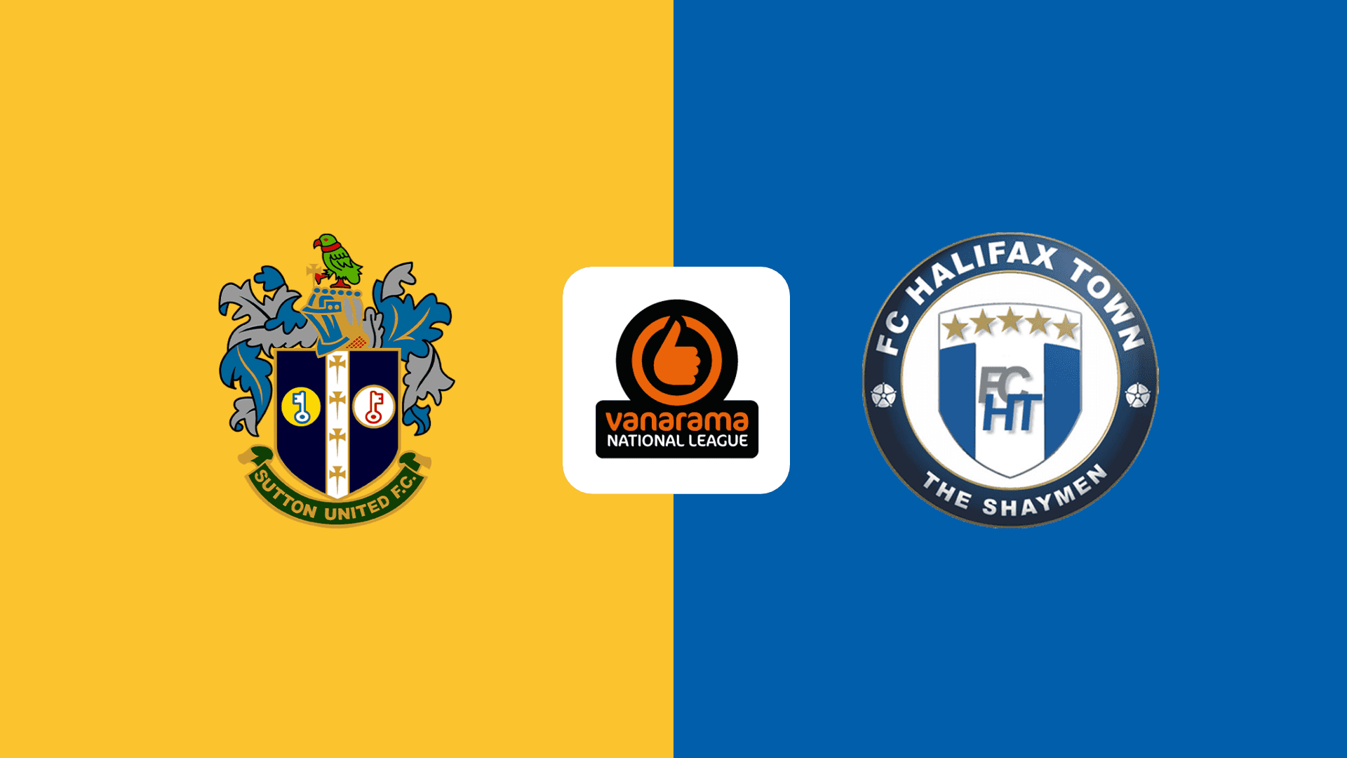 Regarder Sutton vs. FC Halifax Town en Direct Live | DAZN FR