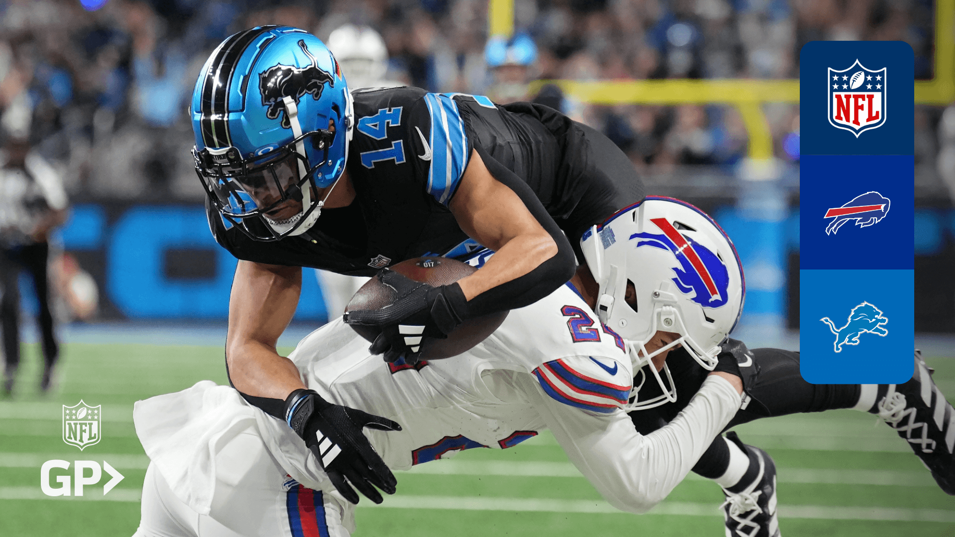 Watch Bills @ Lions Live Stream | DAZN GB