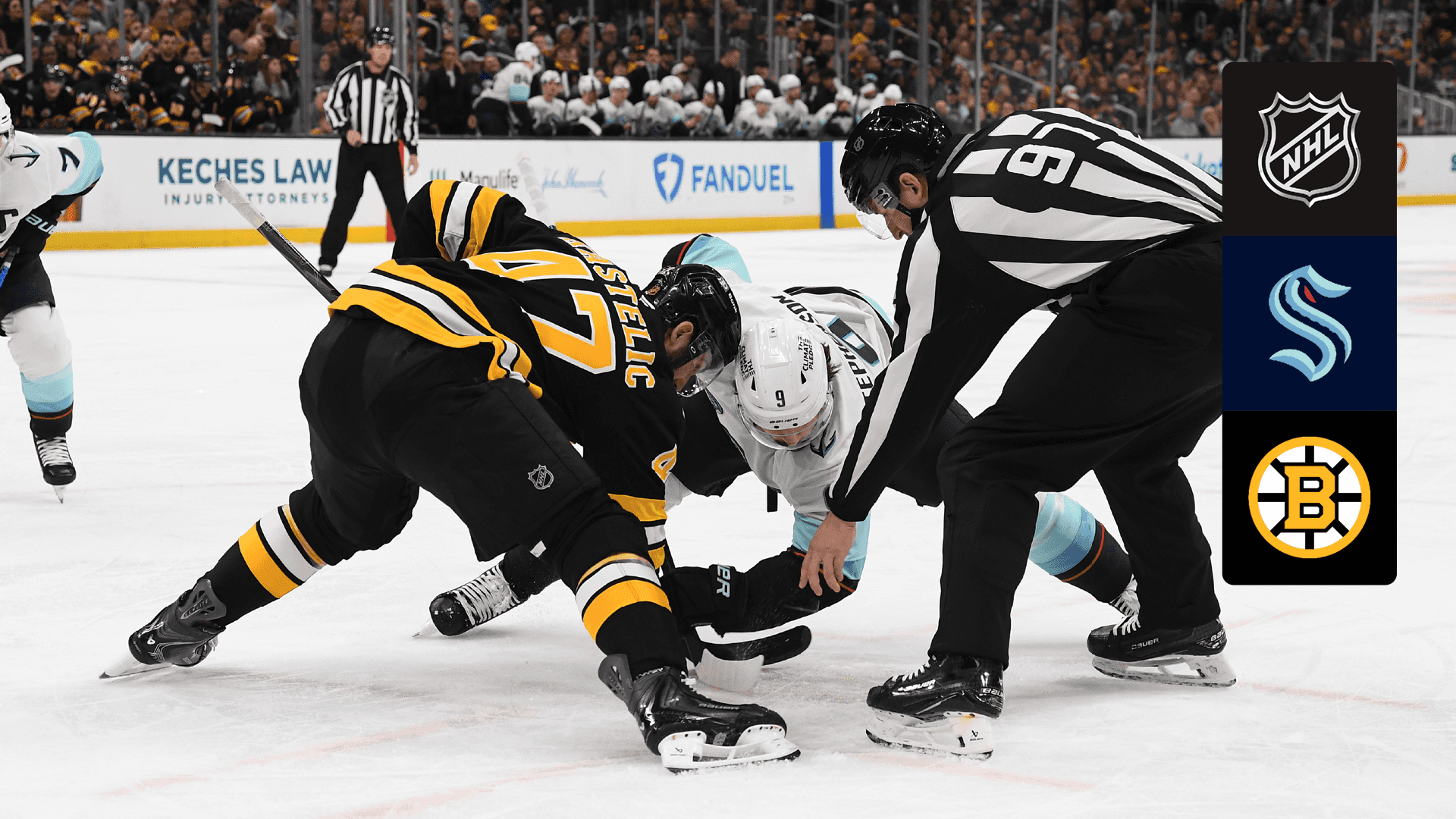 Watch Kraken @ Bruins Live Stream Online | DAZN CK