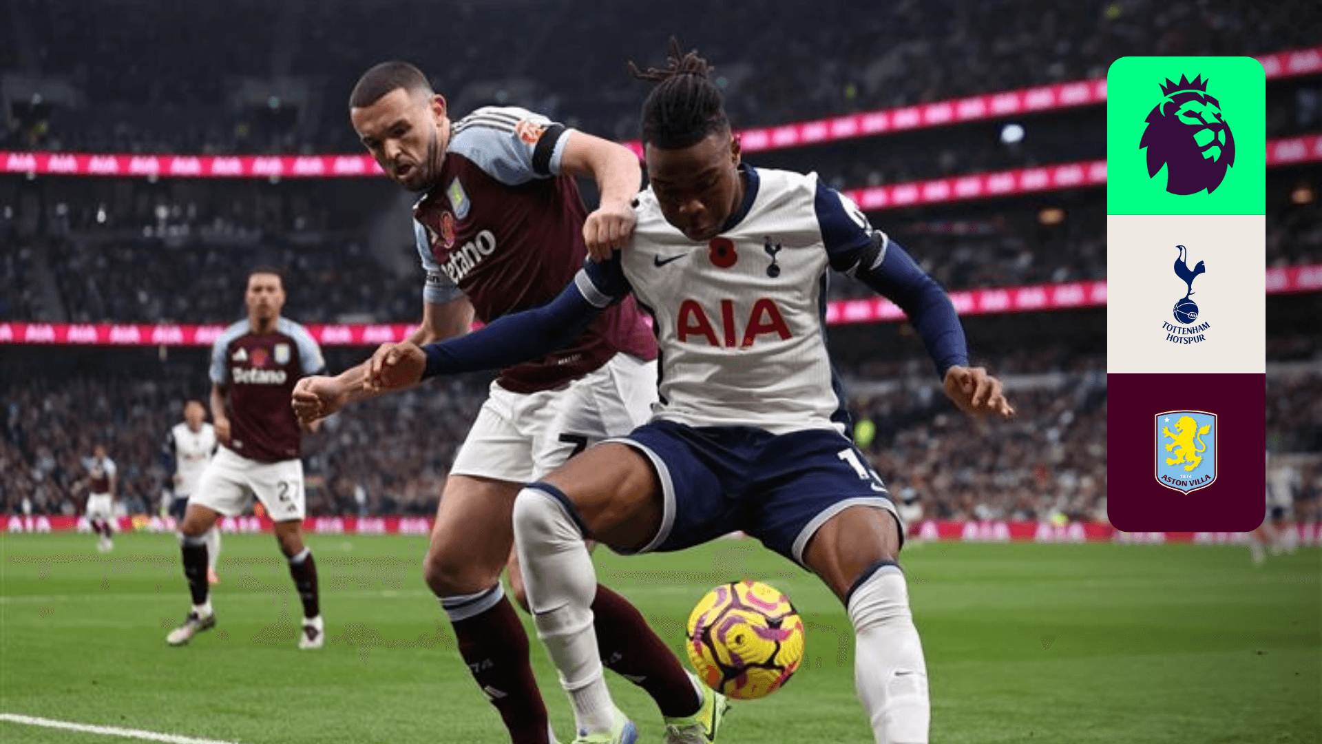 Watch Tottenham Hotspur - Aston Villa Live Stream | DAZN ES