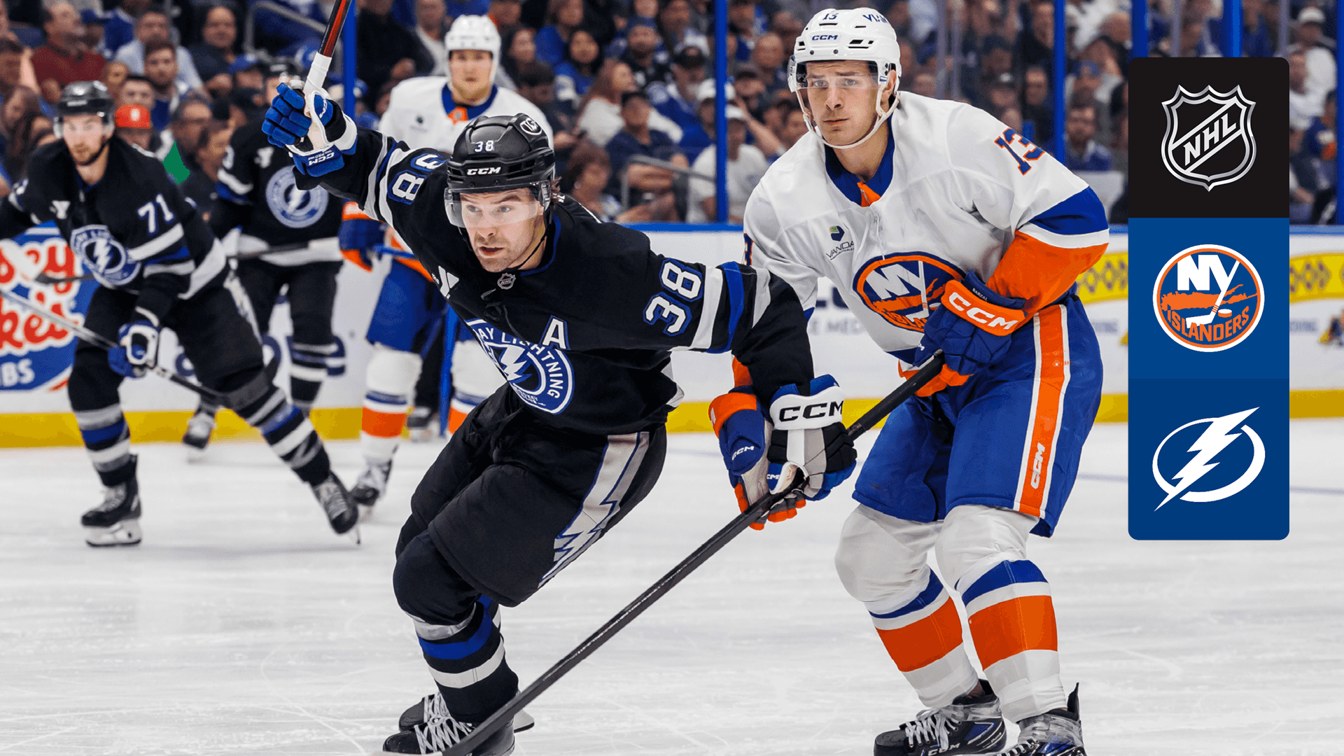 Watch Islanders @ Lightning Live Stream Online | DAZN QA