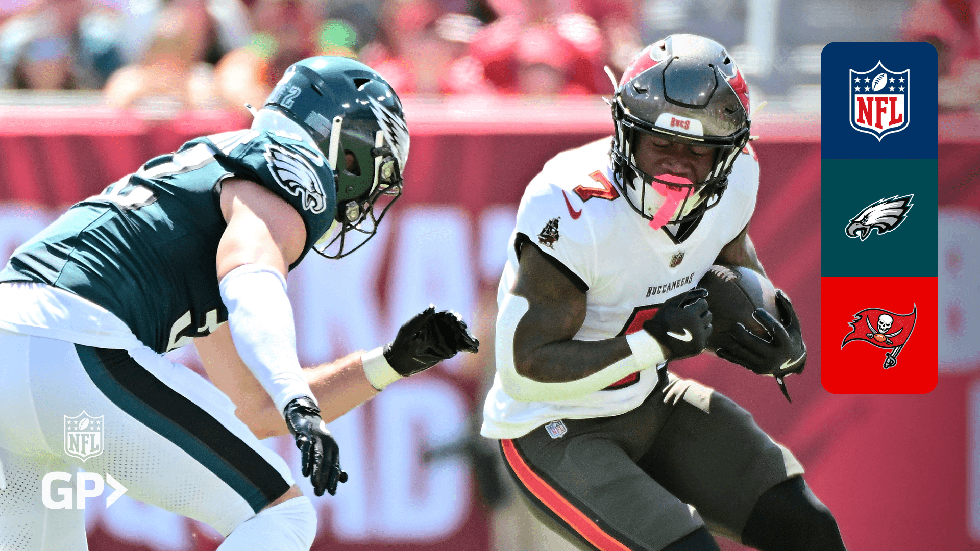 شاهد البث المباشر لـ Eagles @ Buccaneers | DAZN SA