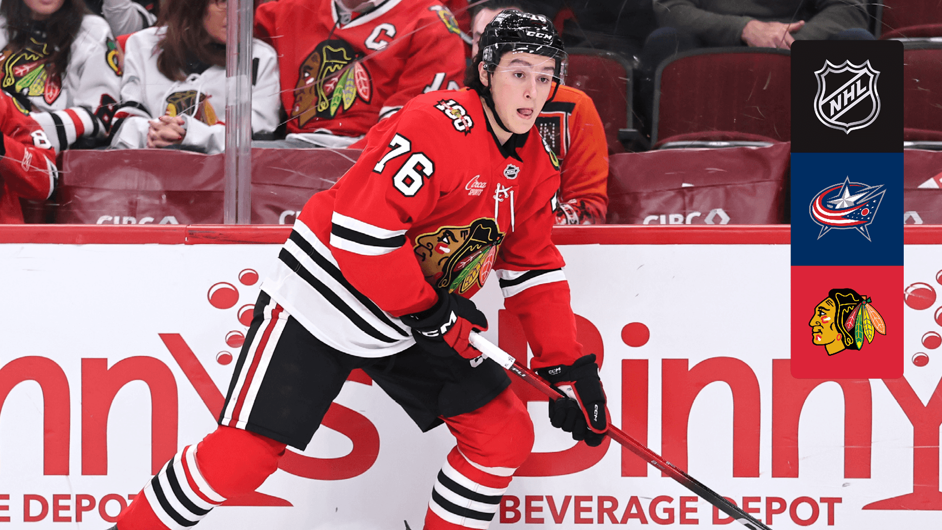 Watch Blue Jackets @ Blackhawks Live Stream Online | DAZN NL