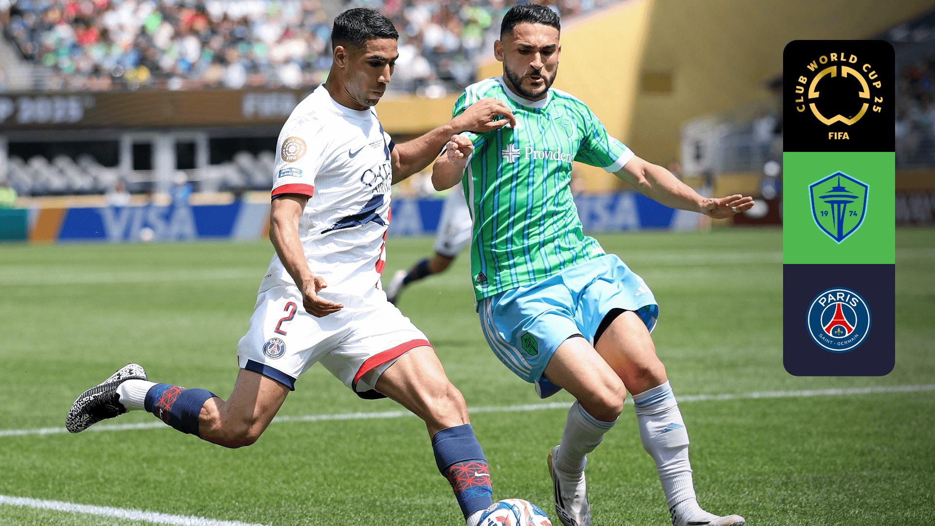 شاهد سياتل ساوندرز ضد باريس سان جيرمان على الإنترنت | DAZN SA