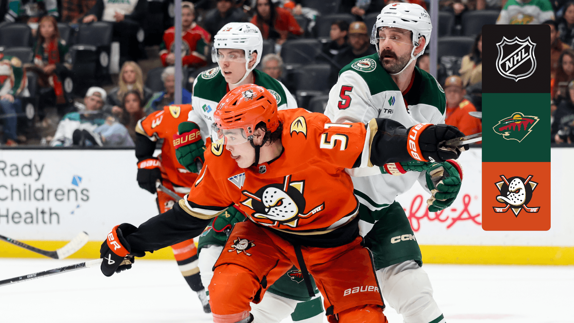 Watch Wild @ Ducks Live Stream Online | DAZN TH