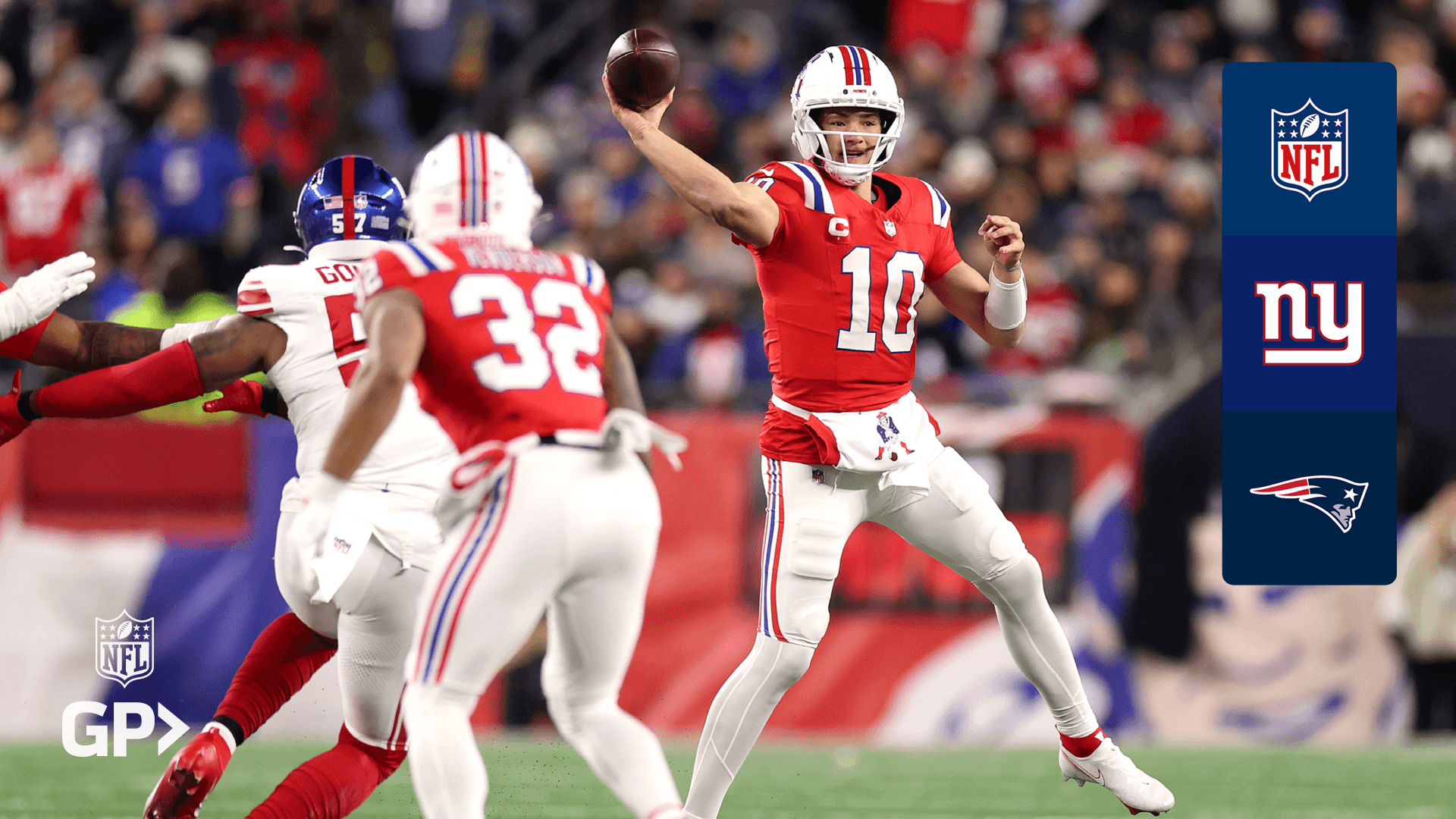 Ver Giants @ Patriots (en español) Online en Directo | DAZN MX