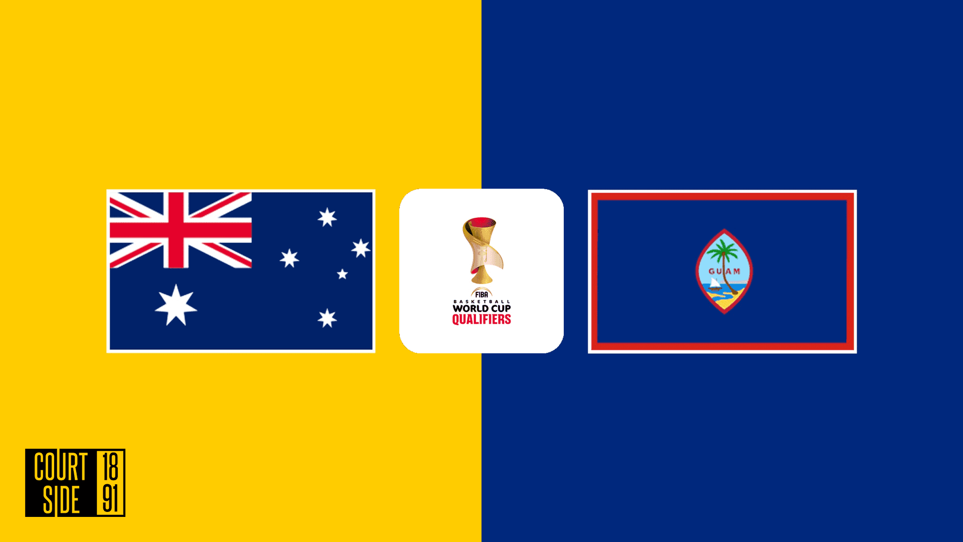 Watch Australia vs. Guam Live Stream Online | DAZN BR