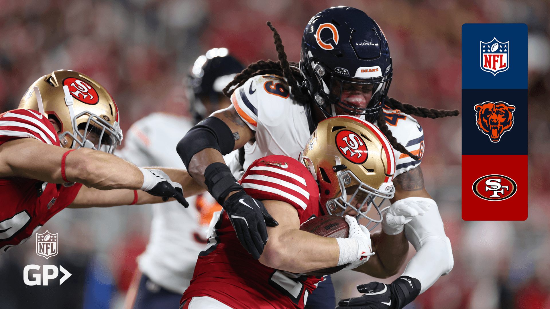 Vê Bears @ 49ers (Em português) em Direto Online | DAZN PT