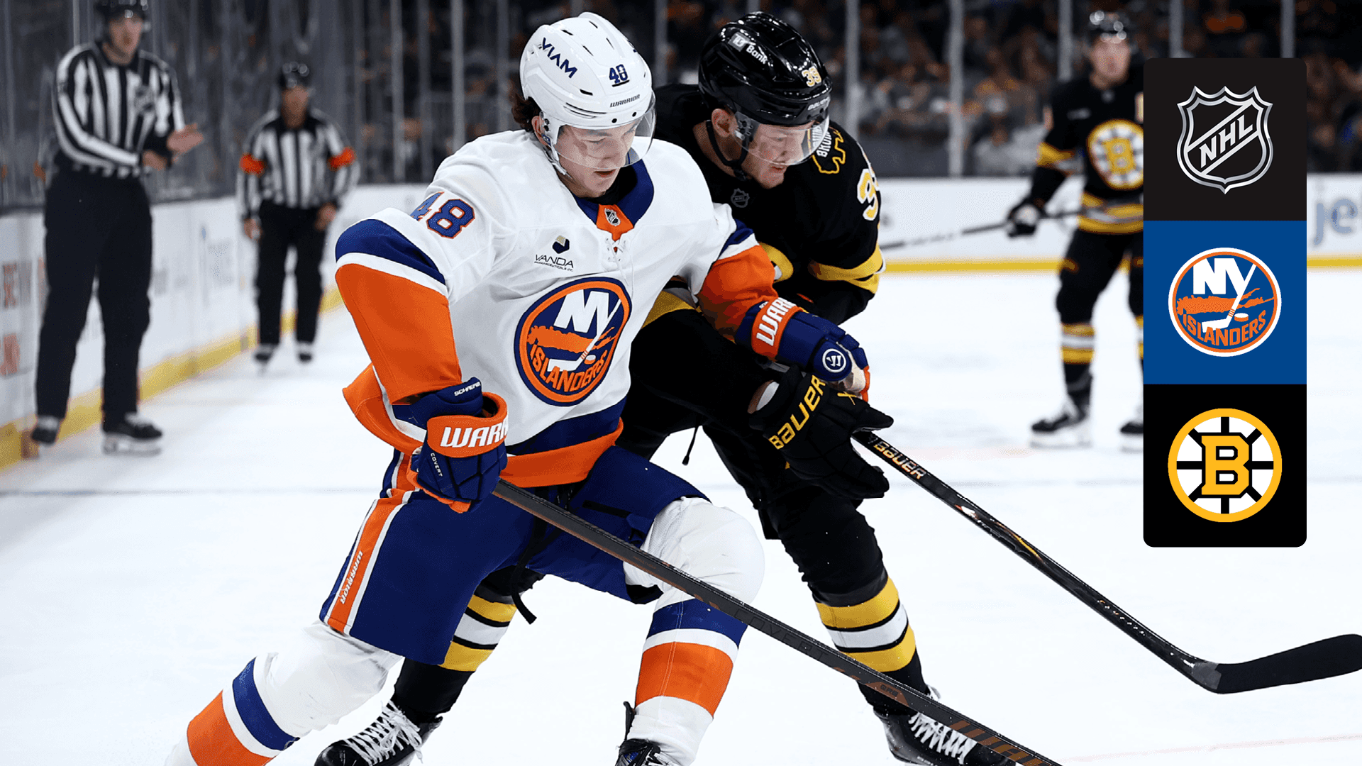 Watch Islanders @ Bruins (Away Broadcast) Live Stream Online | DAZN FR