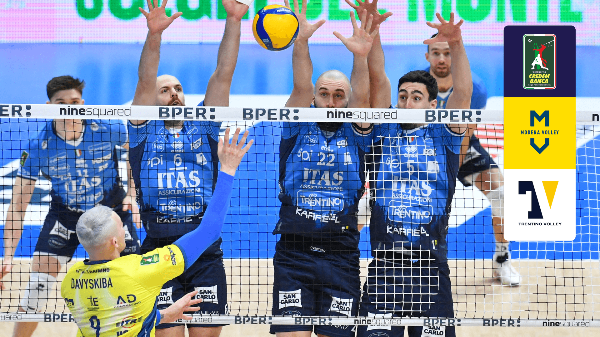 Valsa Group Modena - Itas Trentino in Diretta Streaming | DAZN IT