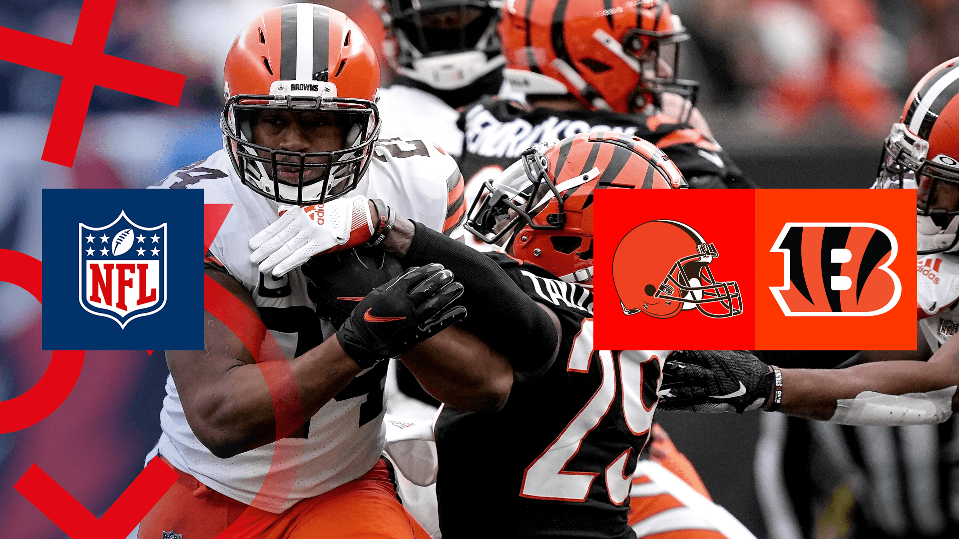 Regarder Browns @ Bengals en Direct Live | DAZN CA