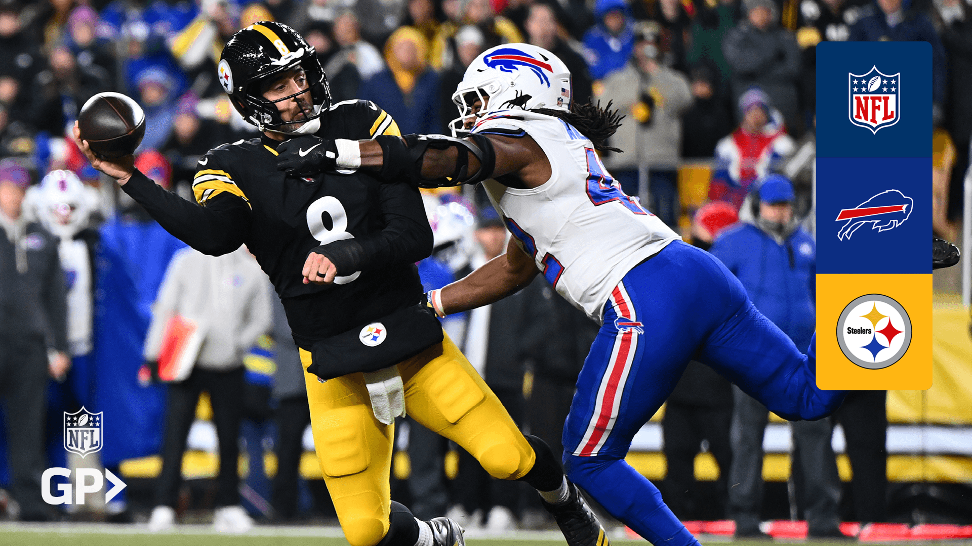 شاهد البث المباشر لـ Bills @ Steelers | DAZN MA