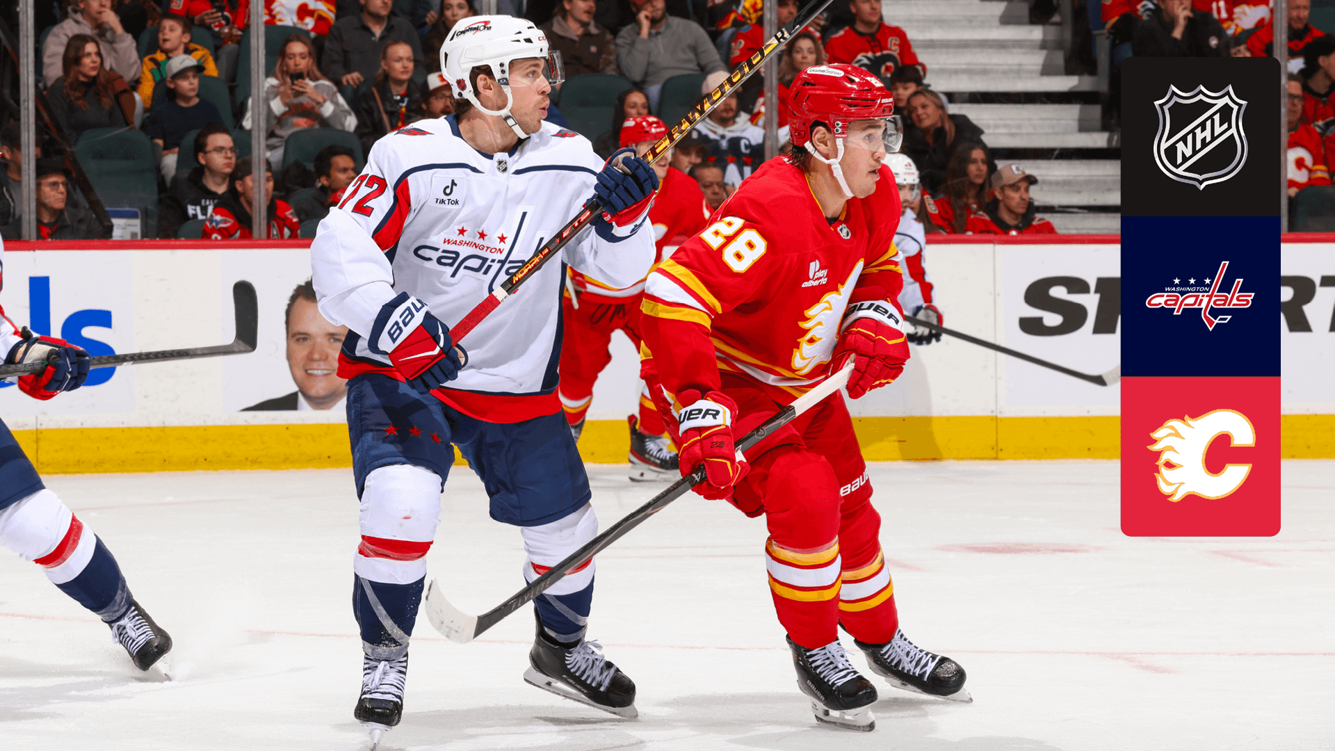 Watch Capitals @ Flames Live Stream Online | DAZN JO