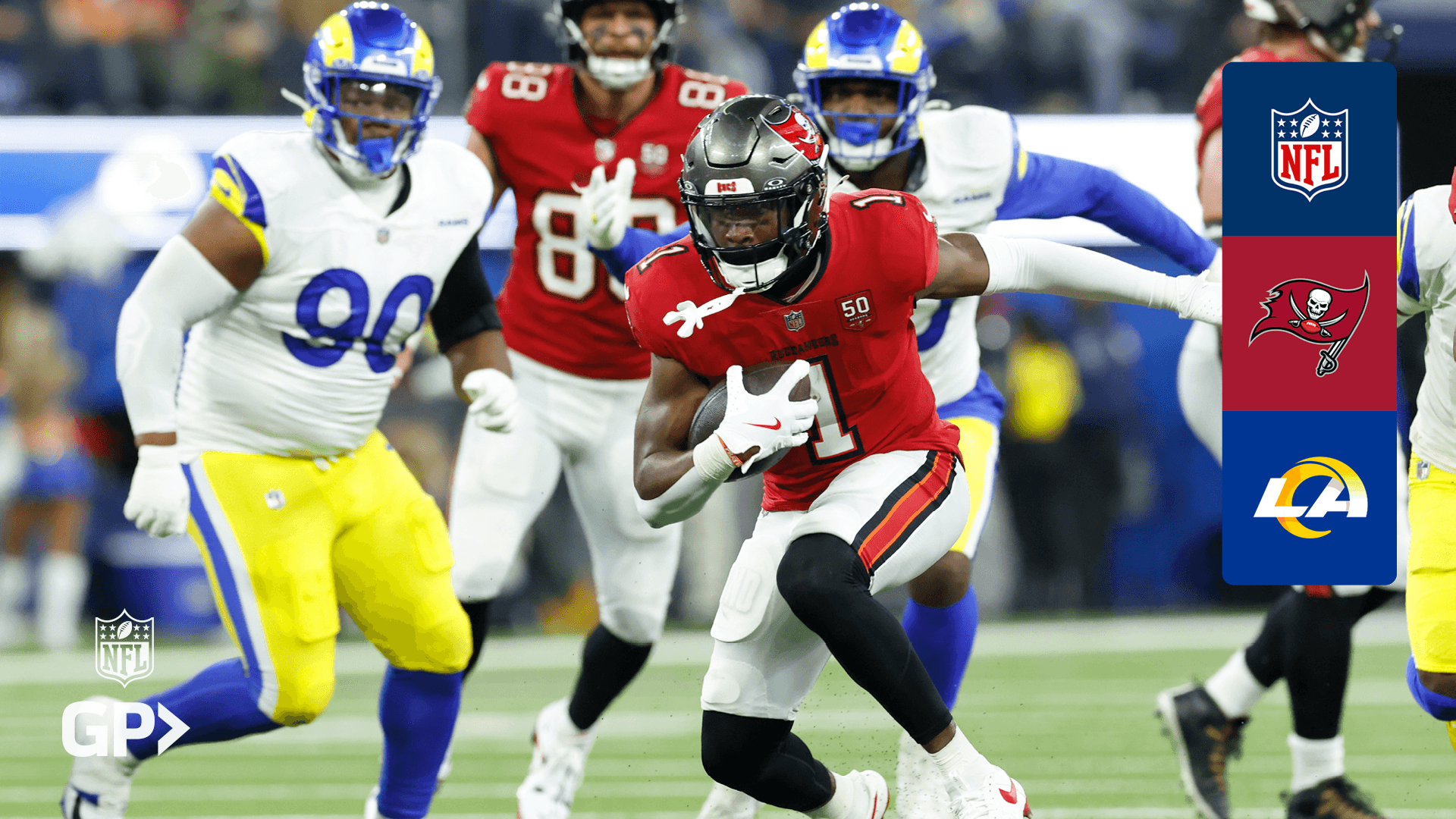 Watch Buccaneers @ Rams (In French) Live Stream Online | DAZN CA