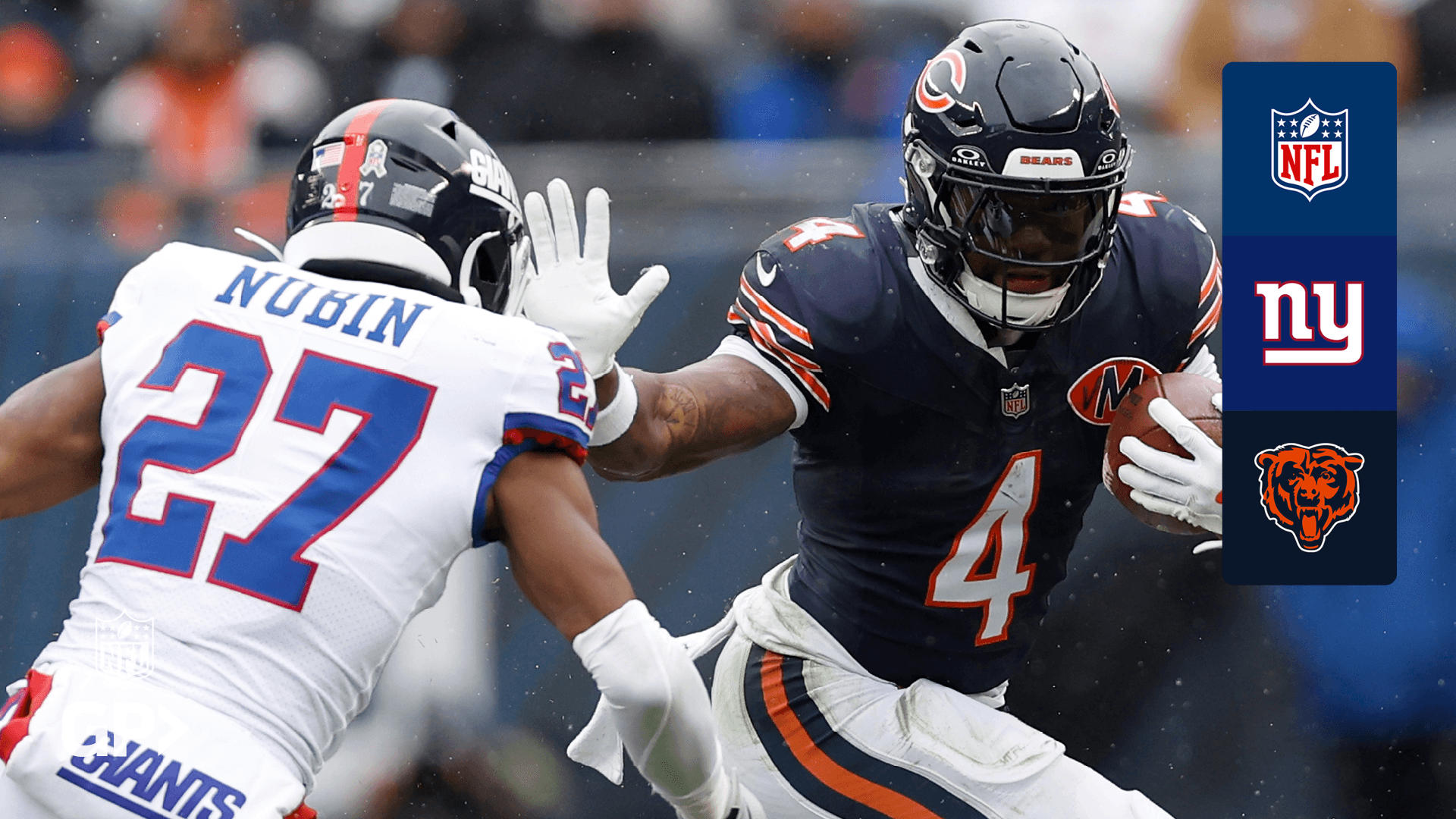Assista Giants @ Bears | Português do Brasil ao vivo online | DAZN BR