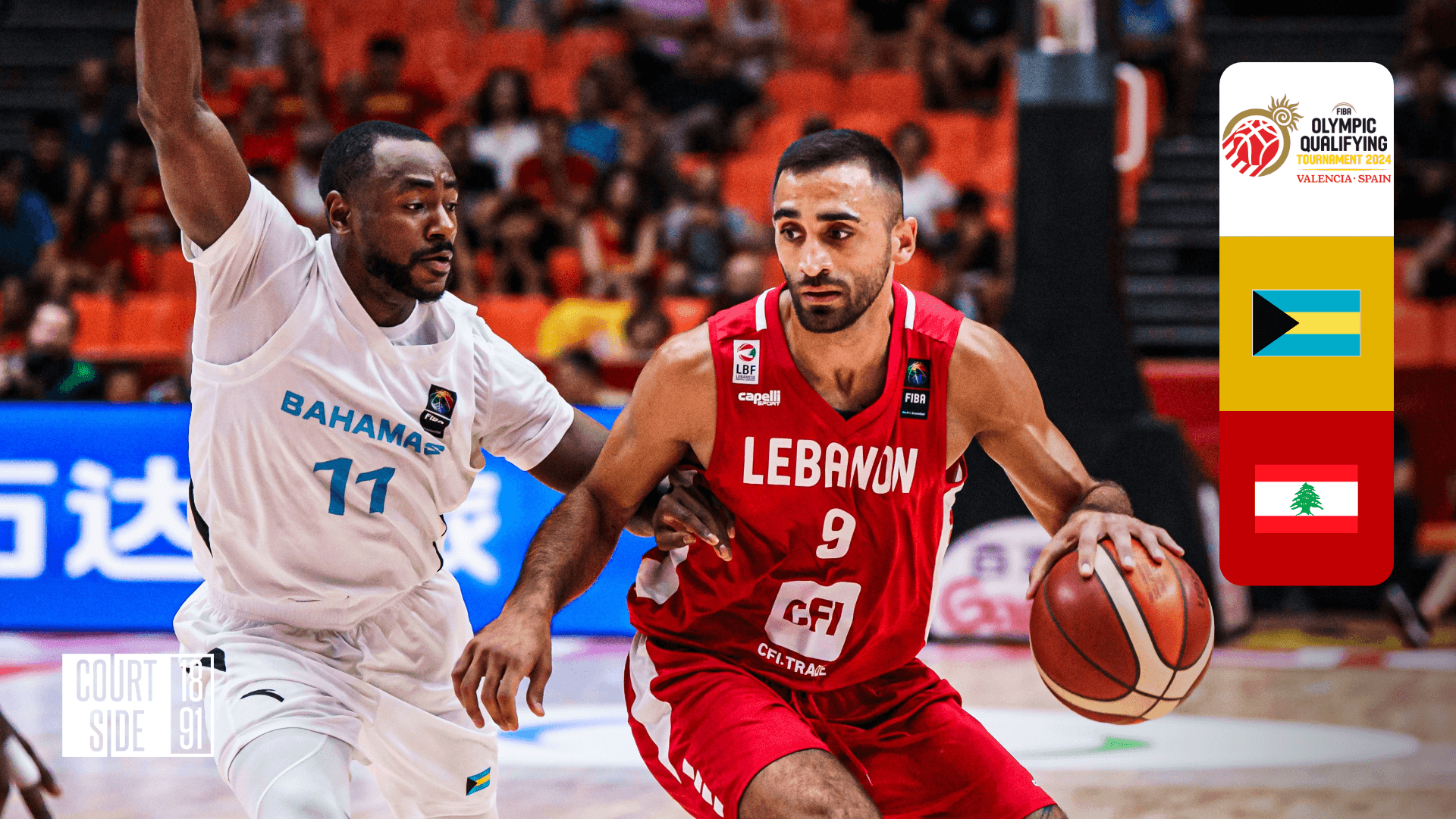 Watch Bahamas vs. Lebanon Live Stream | DAZN JP