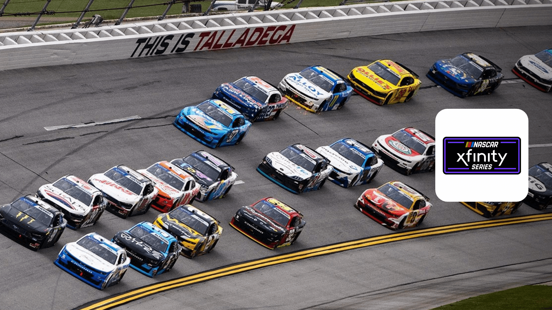 Watch NASCAR Xfinity Series Race at Talladega | Race Live Stream | DAZN ES