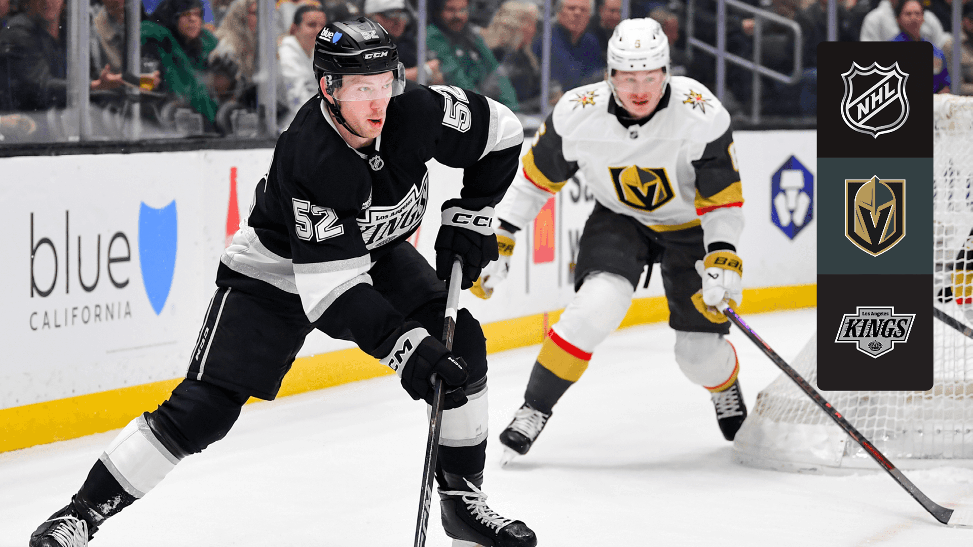 Watch Golden Knights @ Kings Live Stream Online | DAZN GB