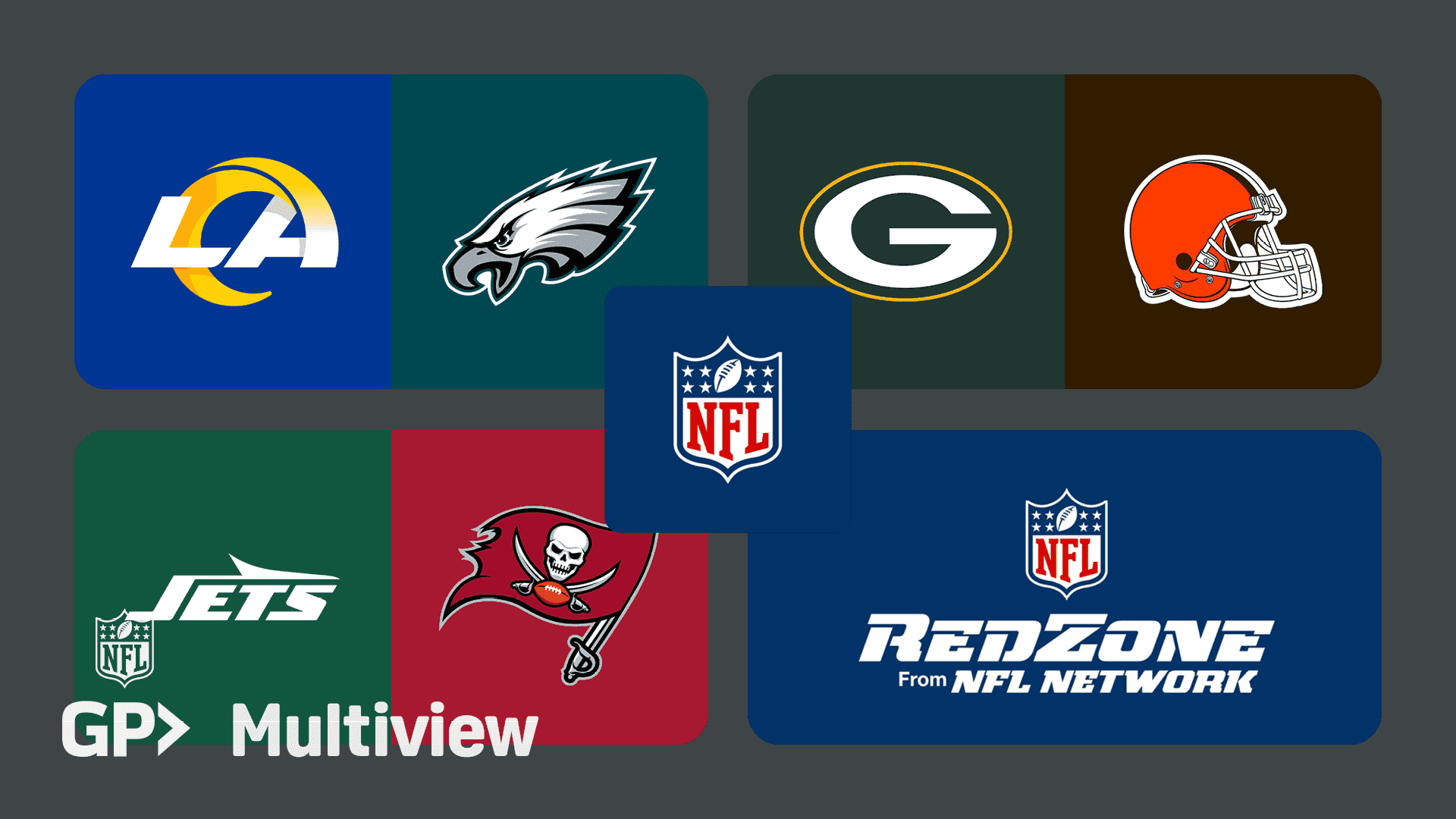 LAR @ PHI, GB @ CLE, NYJ @ TB, RedZone | DAZN DE