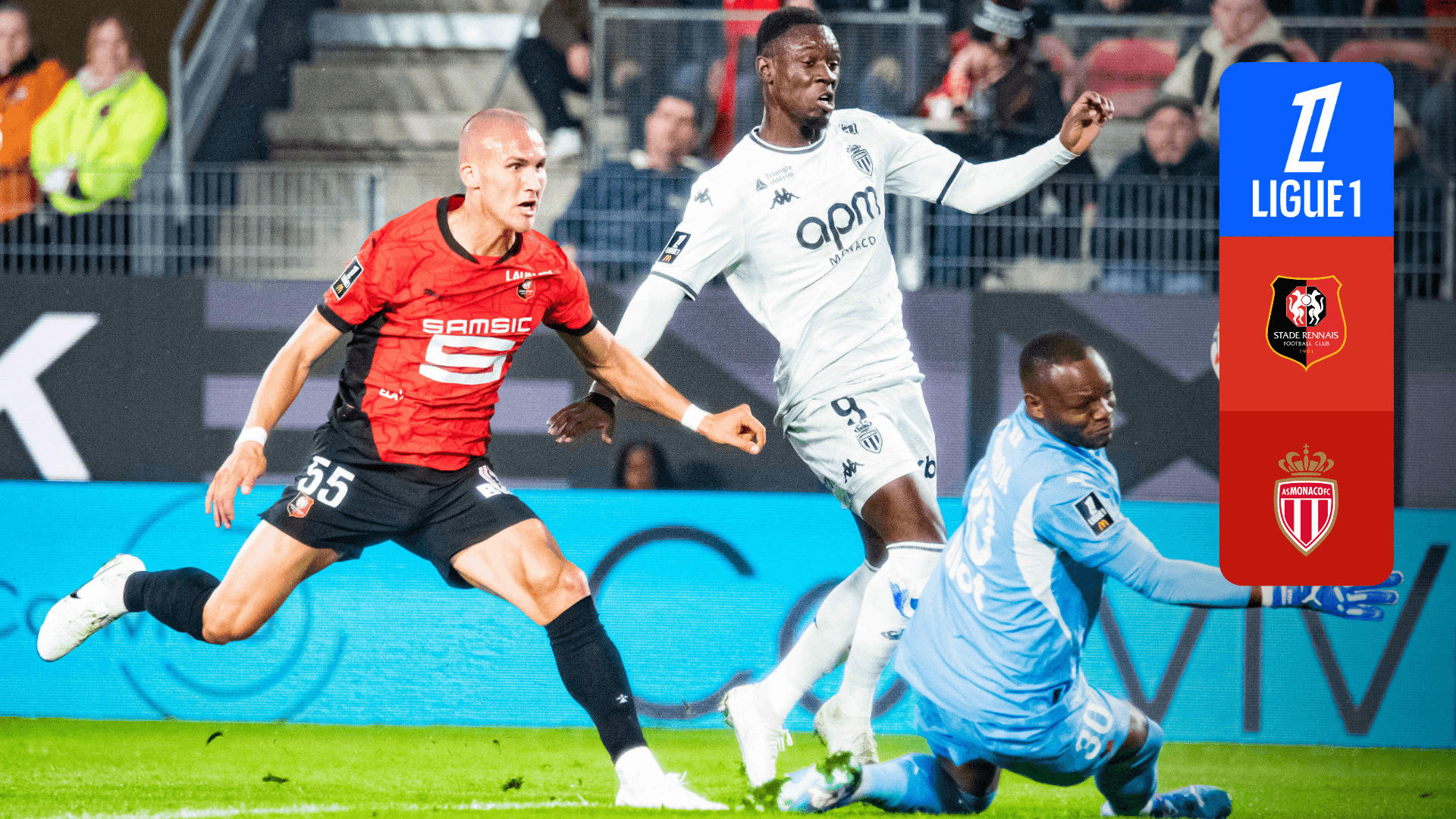 Watch Rennes - Monaco Live Stream | DAZN DE