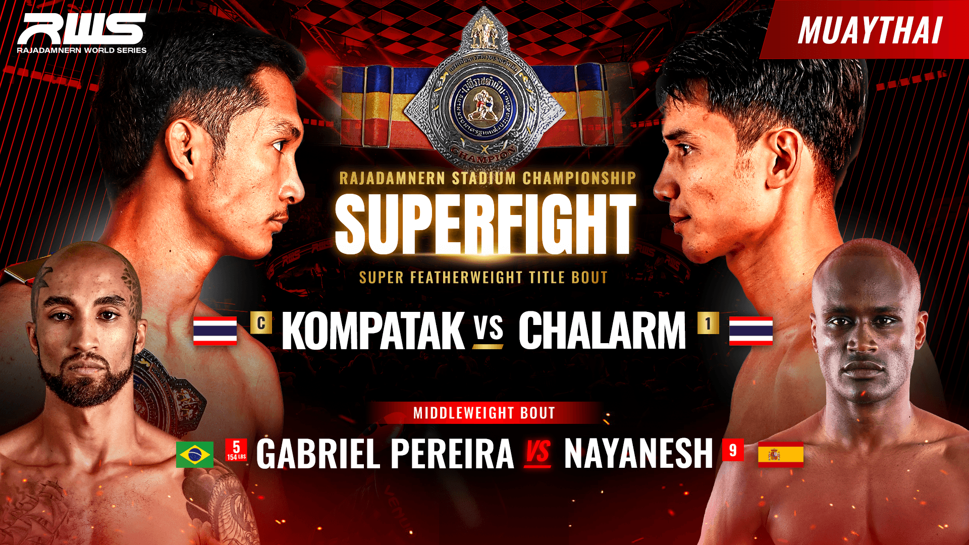 Regardez RWS : Kompatak vs. Chalarm en direct | DAZN FR