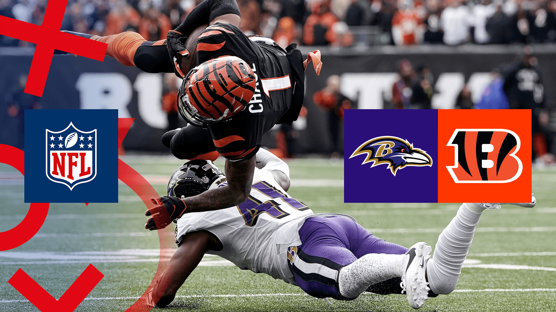 Regarder Ravens @ Bengals en Direct Live | DAZN CA