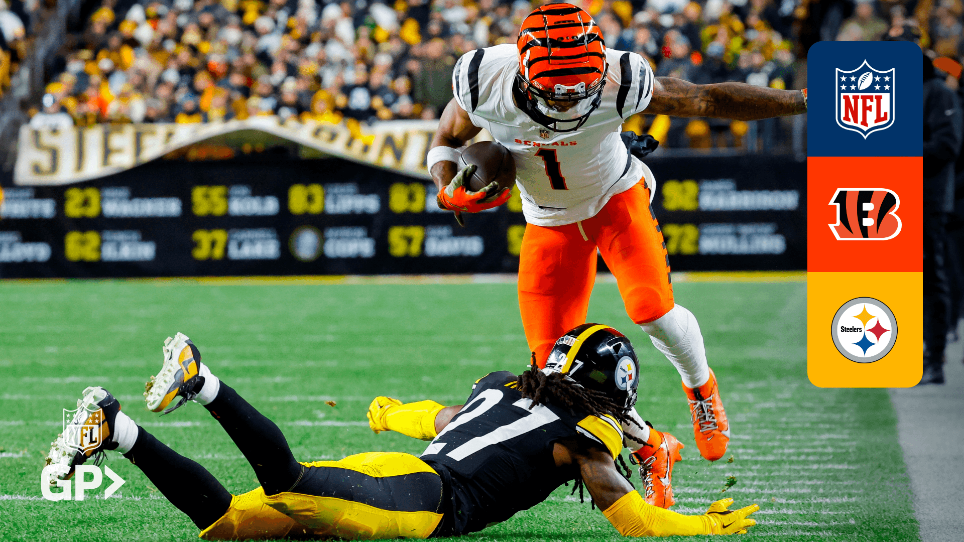 Watch Bengals @ Steelers Live Stream | DAZN PF
