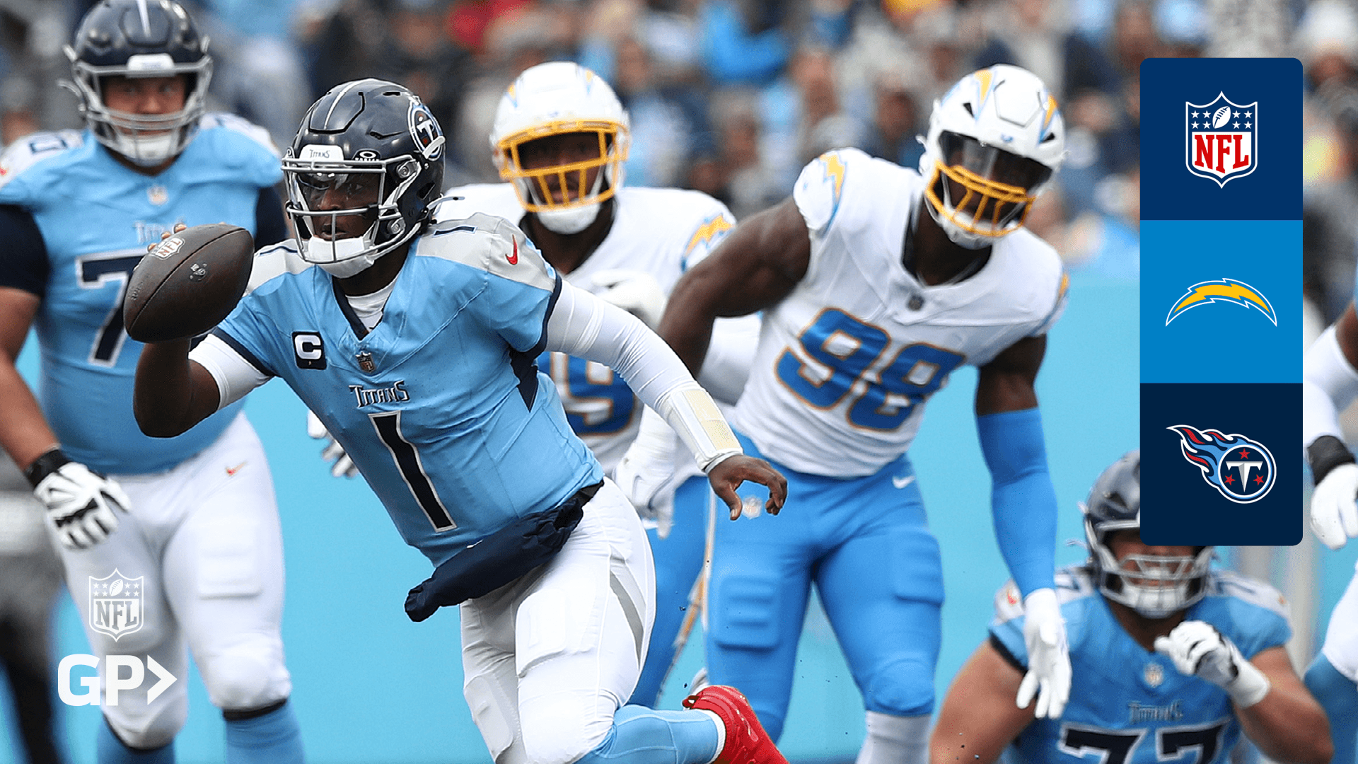 Watch Chargers @ Titans Live Stream Online | DAZN CO