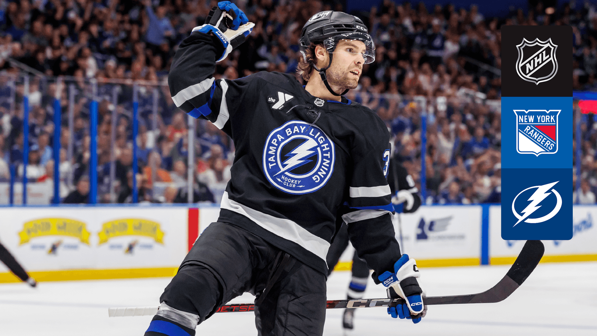 Watch Rangers @ Lightning Live Stream Online | DAZN AE