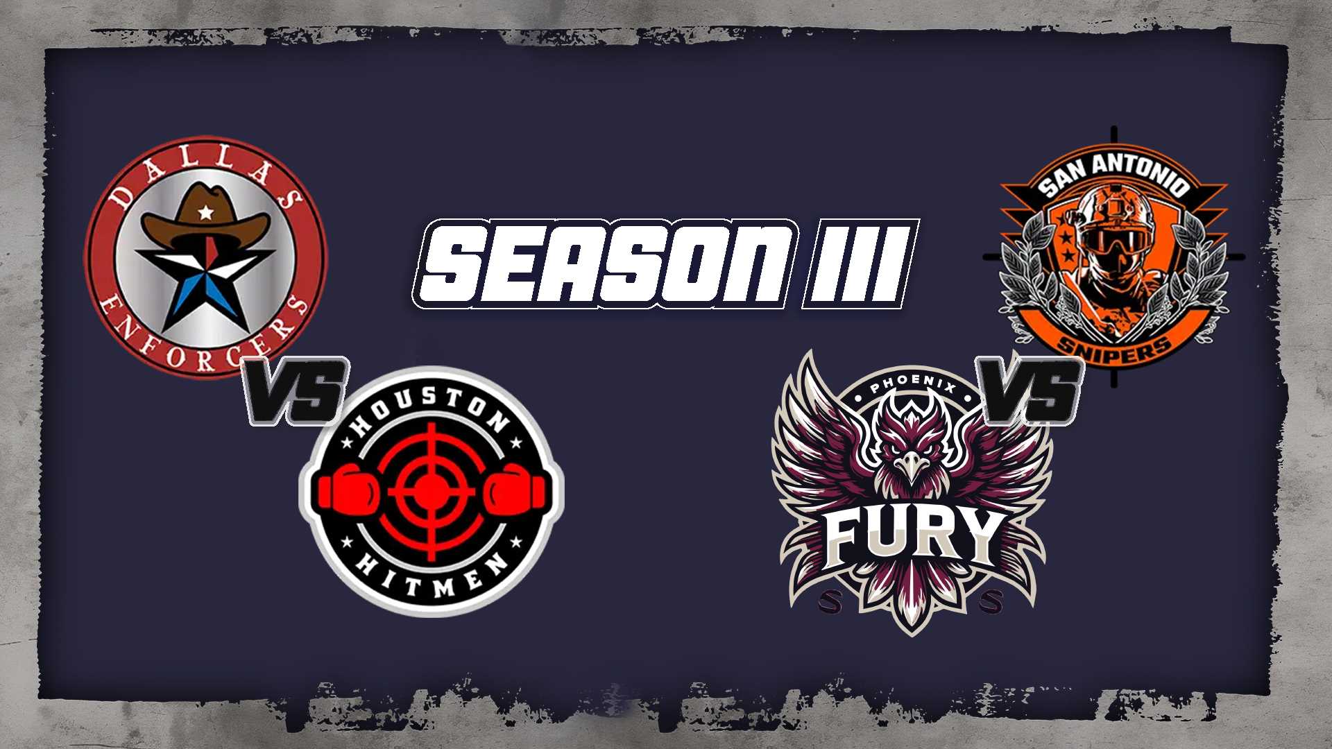 Watch San Antonio Snipers vs. Phoenix Fury & Dallas Enforcers vs. Houston Hitmen Live Stream ...