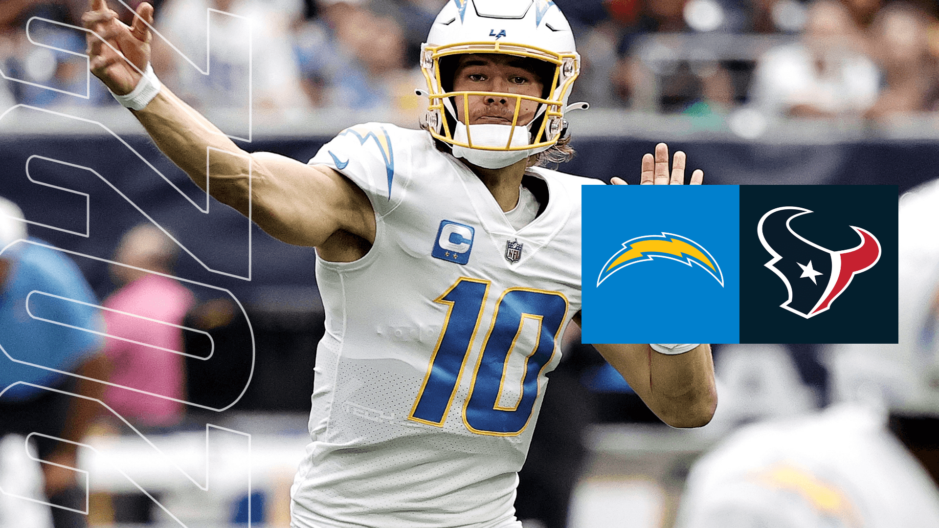 Watch Chargers @ Texans Live Stream | DAZN SX