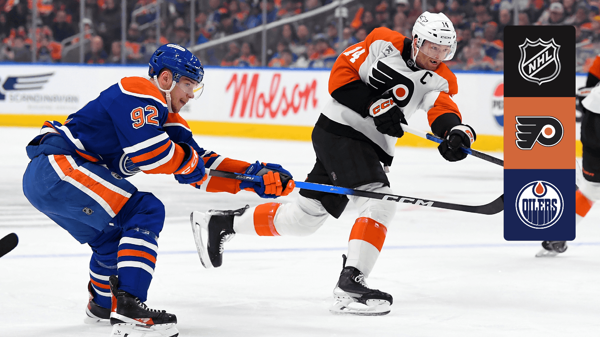 Watch Flyers @ Oilers Live Stream Online | DAZN IN