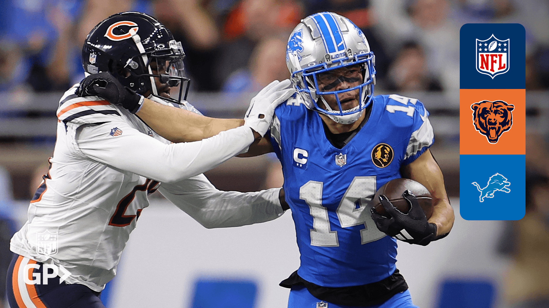 Ver: Bears @ Lions | Português do Brasil em Direto | DAZN PT