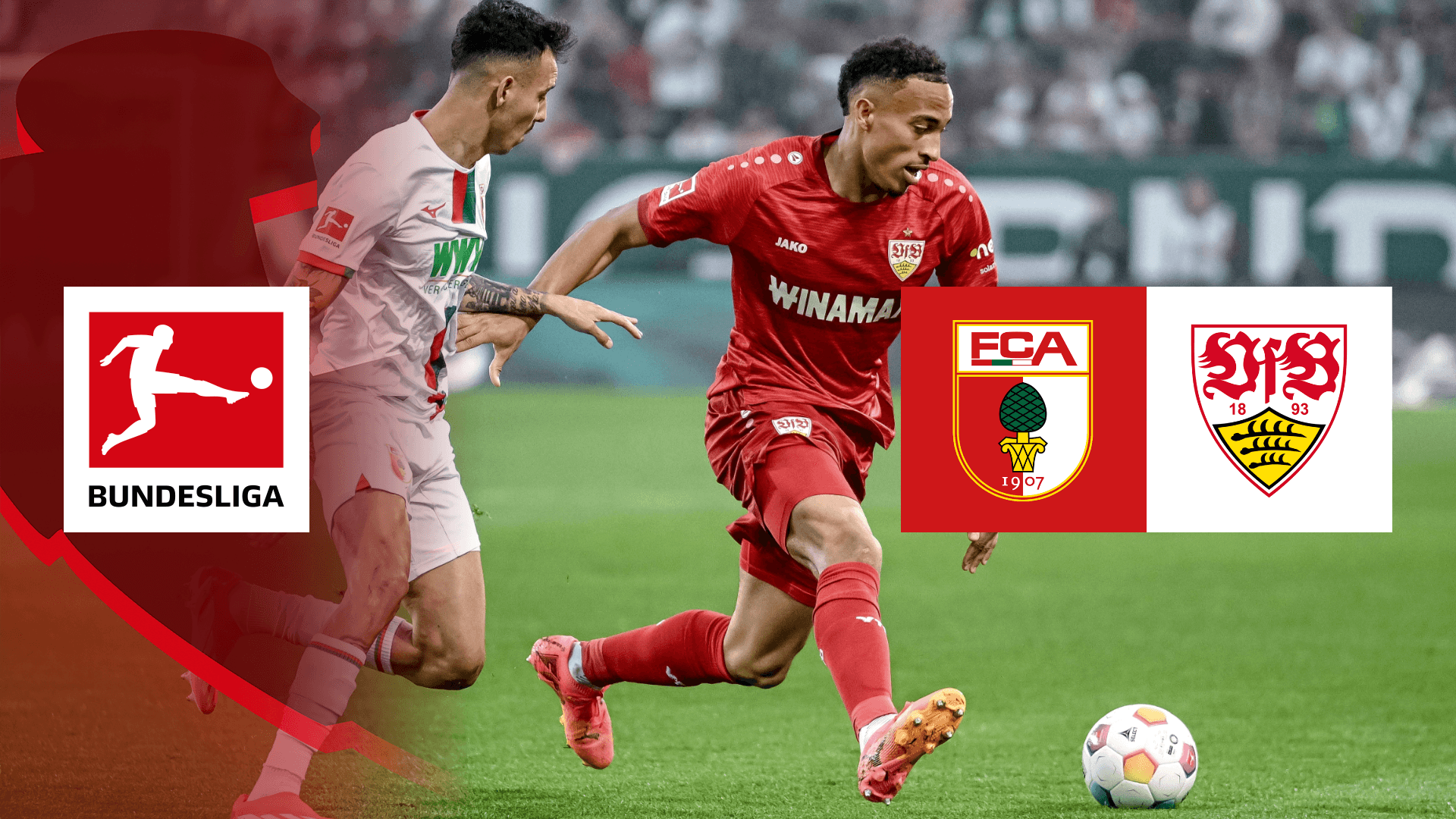 Watch FC Augsburg v VfB Stuttgart Live Stream | DAZN AT
