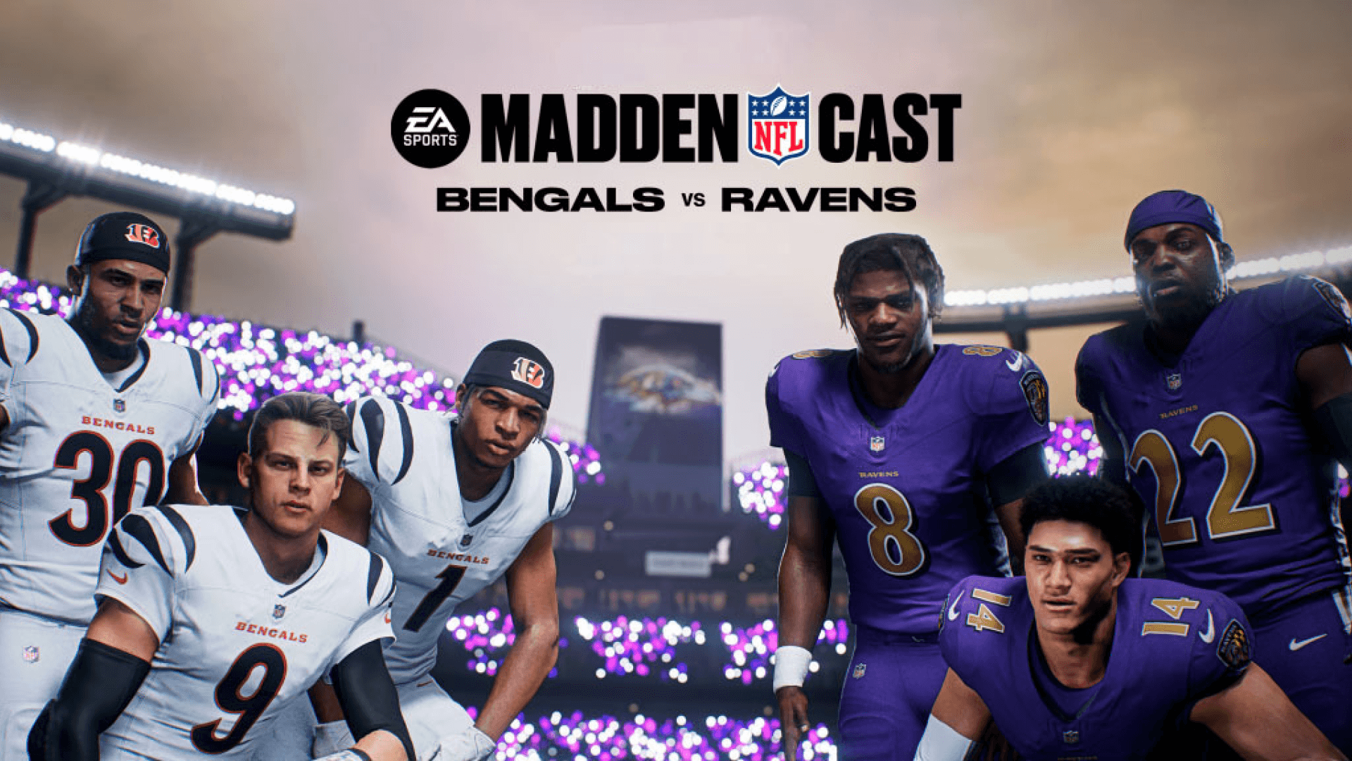 Watch Bengals @ Ravens (Madden NFL Cast) Live Stream Online | DAZN CA
