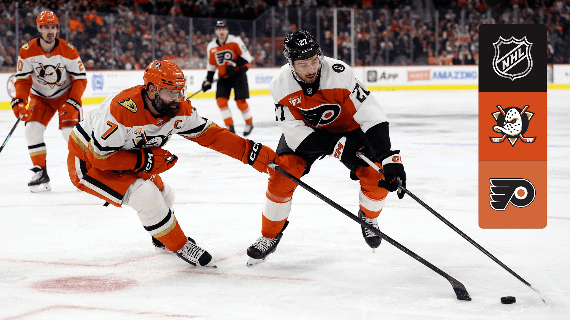 Watch Ducks @ Flyers Live Stream Online | DAZN AE