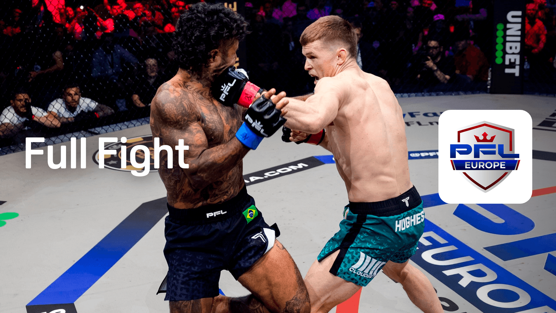 Watch PFL Europe - Belfast: Hughes vs. Miranda Online | DAZN GB