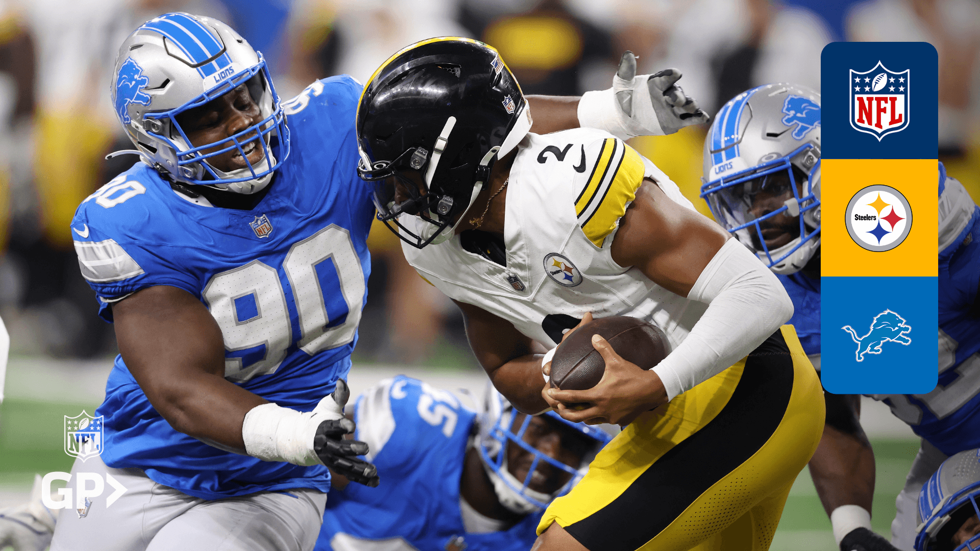 Watch Steelers @ Lions Live Stream | DAZN PS