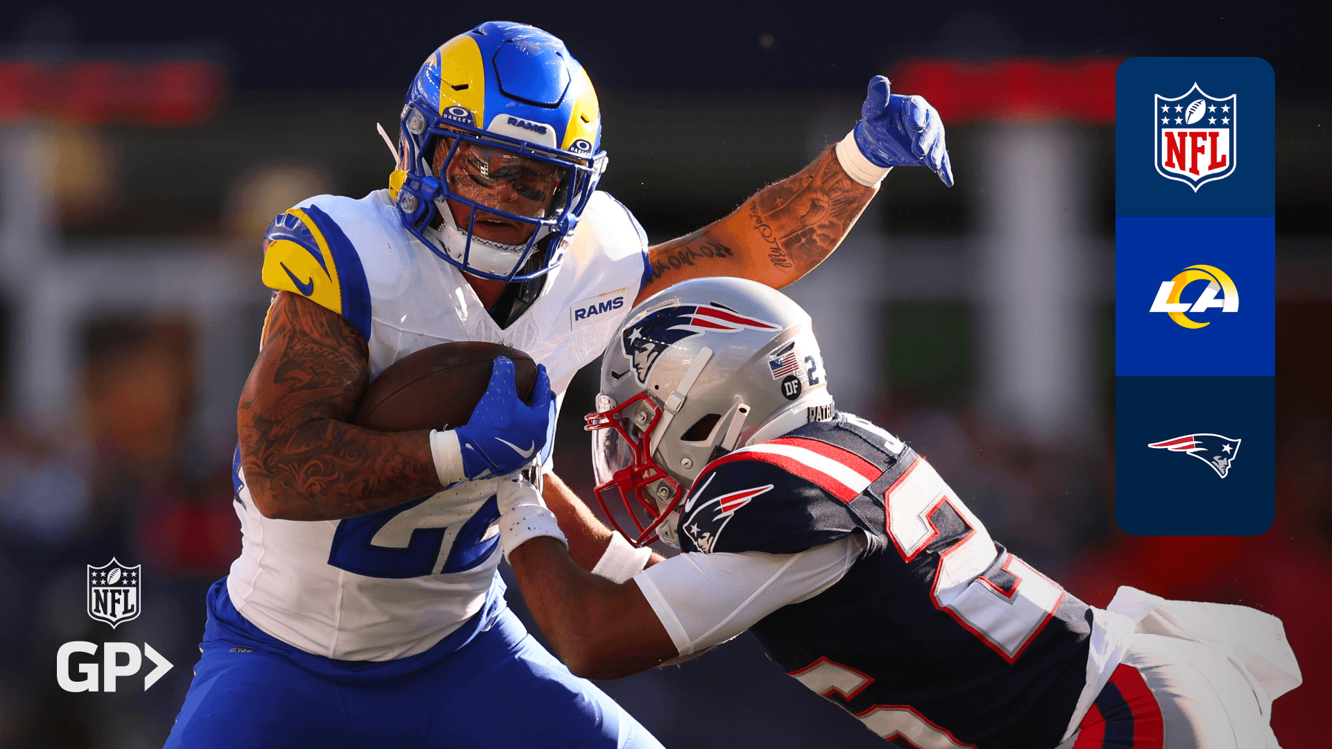 Rams @ Patriots をライブ 中継 | DAZN JP