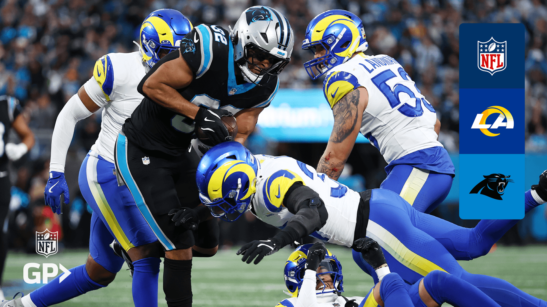 Watch Rams @ Panthers (In Spanish) Live Stream Online | DAZN MX