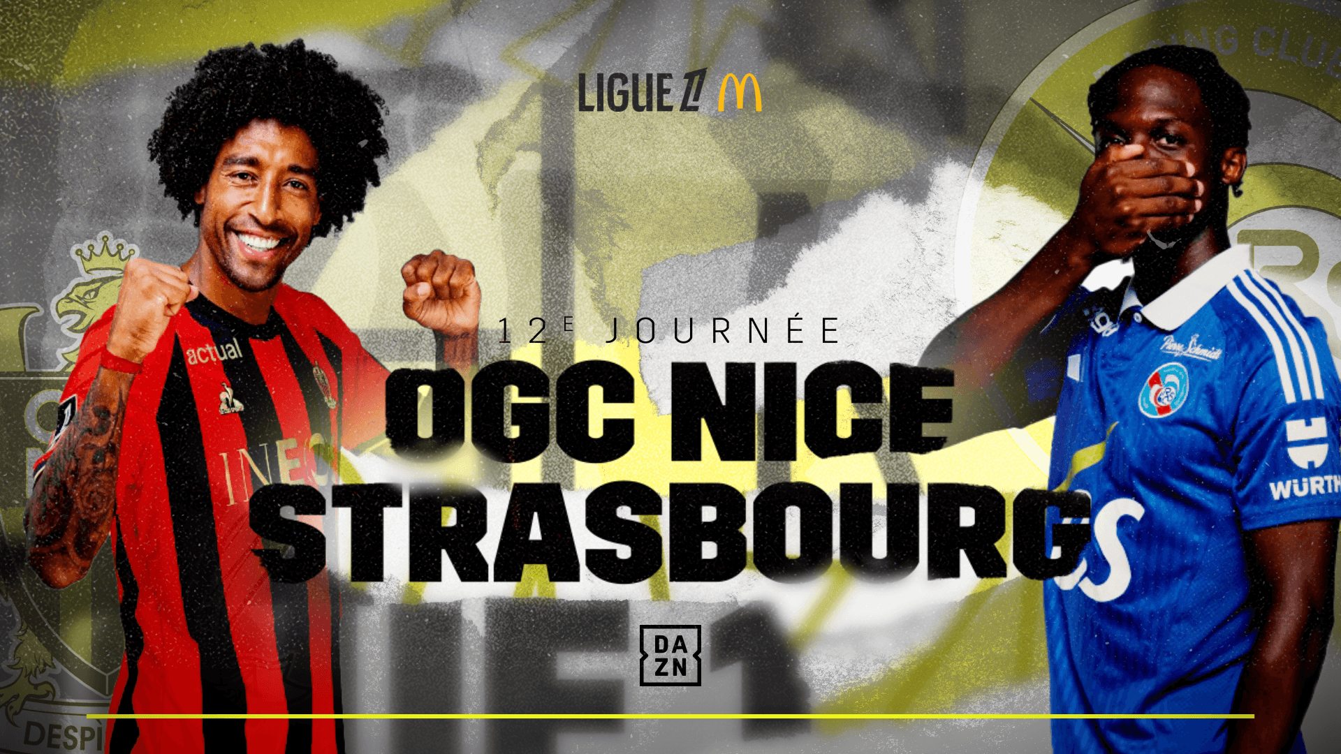 Regarder Best of OGC Nice vs. Strasbourg Online | Mois Gratuit | DAZN FR