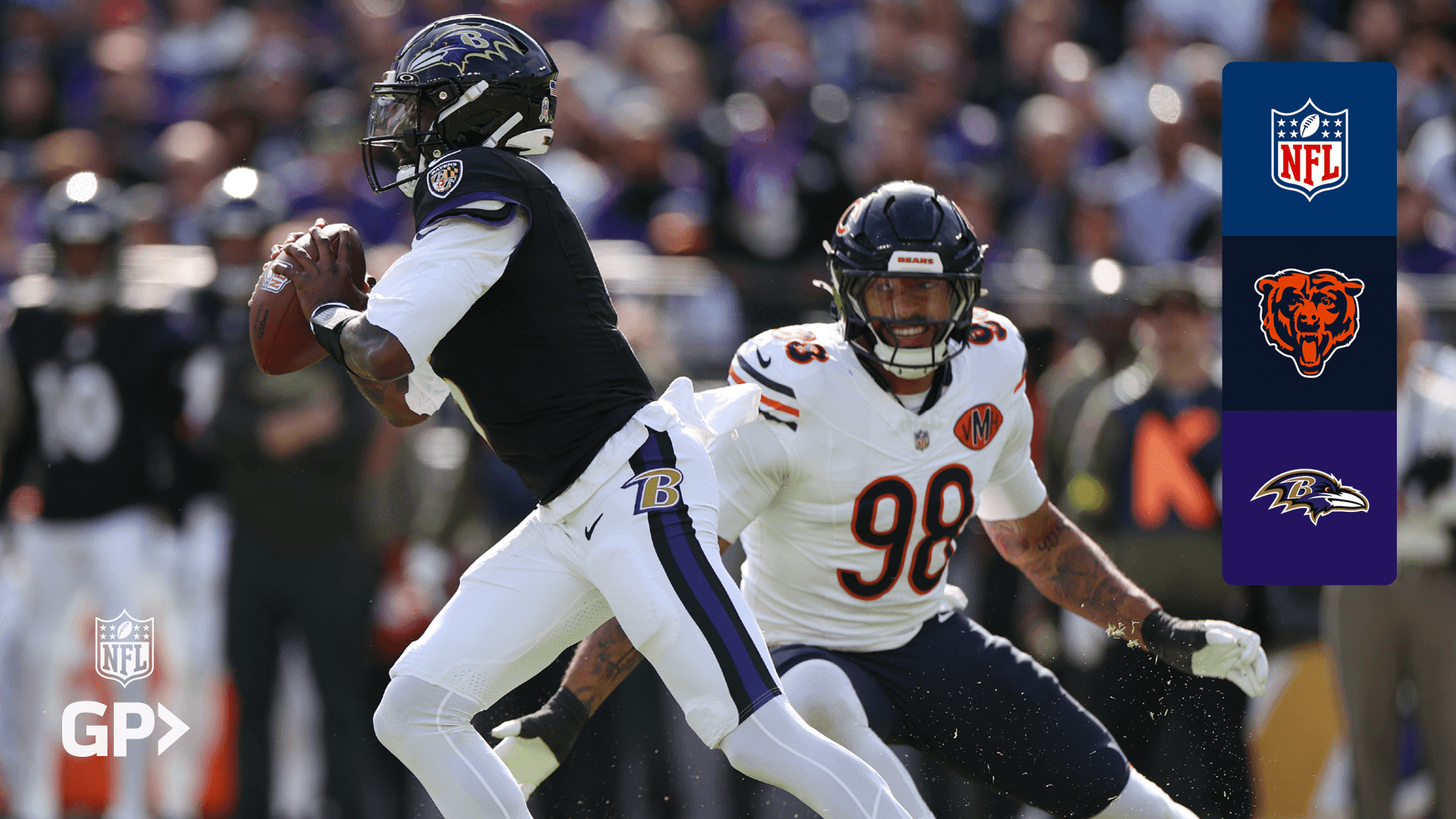 Watch Bears @ Ravens Live Stream Online | DAZN MX