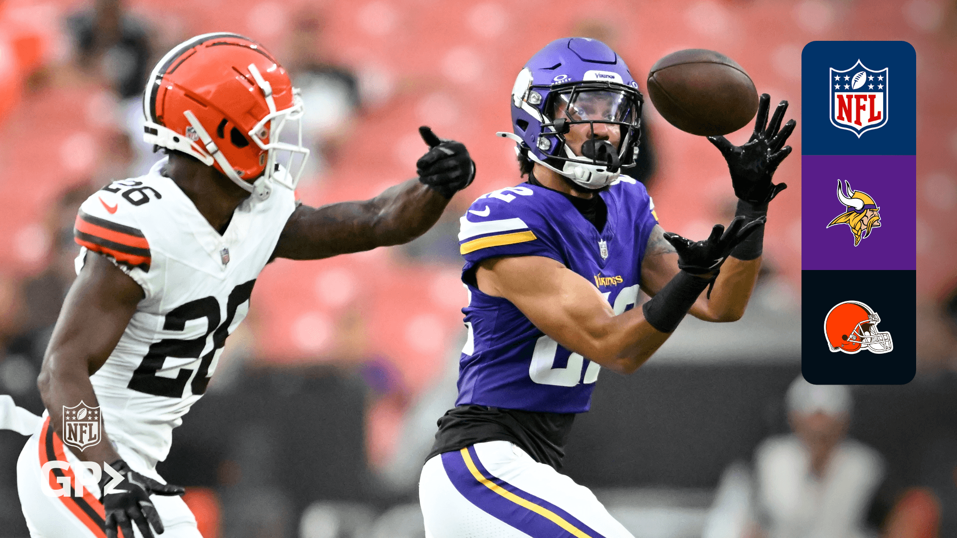 شاهد البث المباشر لـ Vikings @ Browns | DAZN DZ