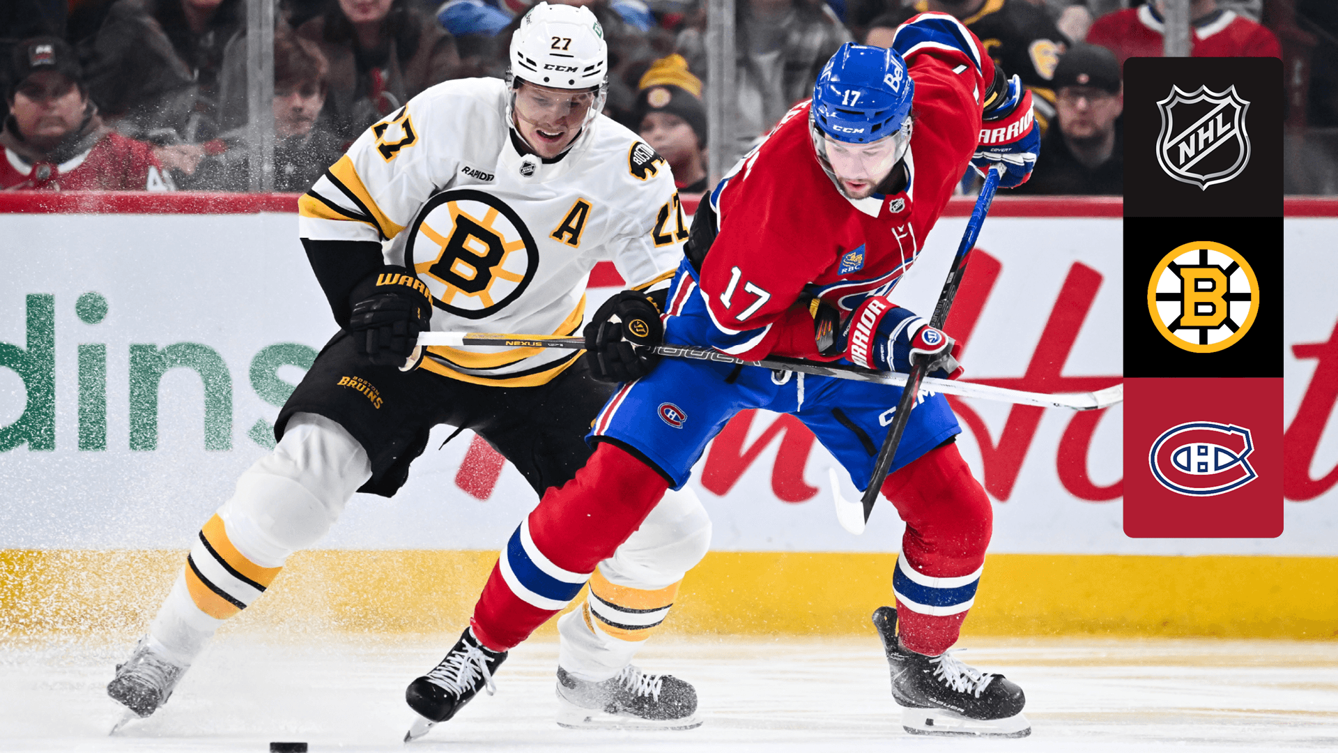 Watch Bruins @ Canadiens Live Stream Online | DAZN EE