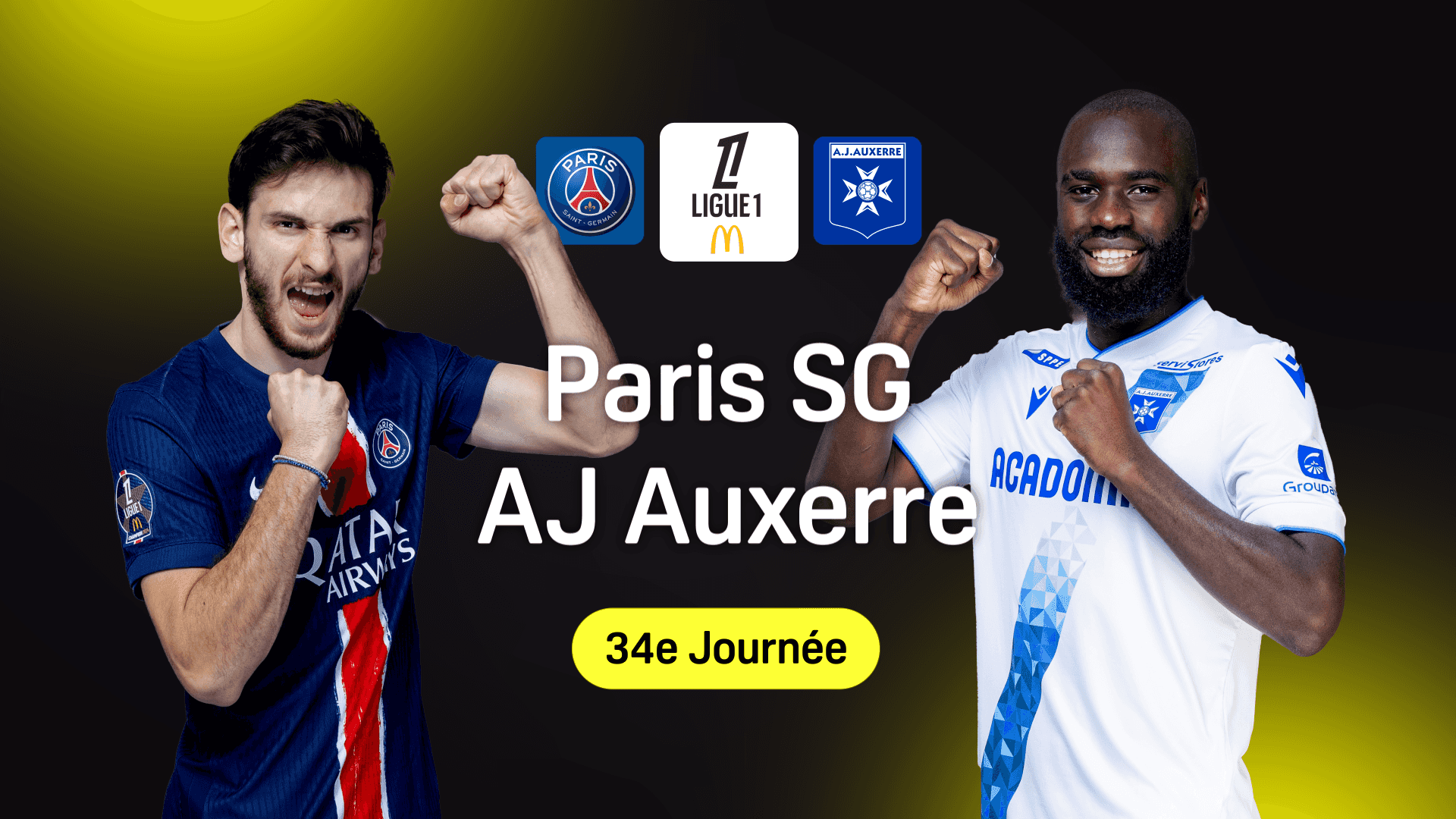 Regarder Best of Paris SG vs. AJ Auxerre Online | DAZN FR