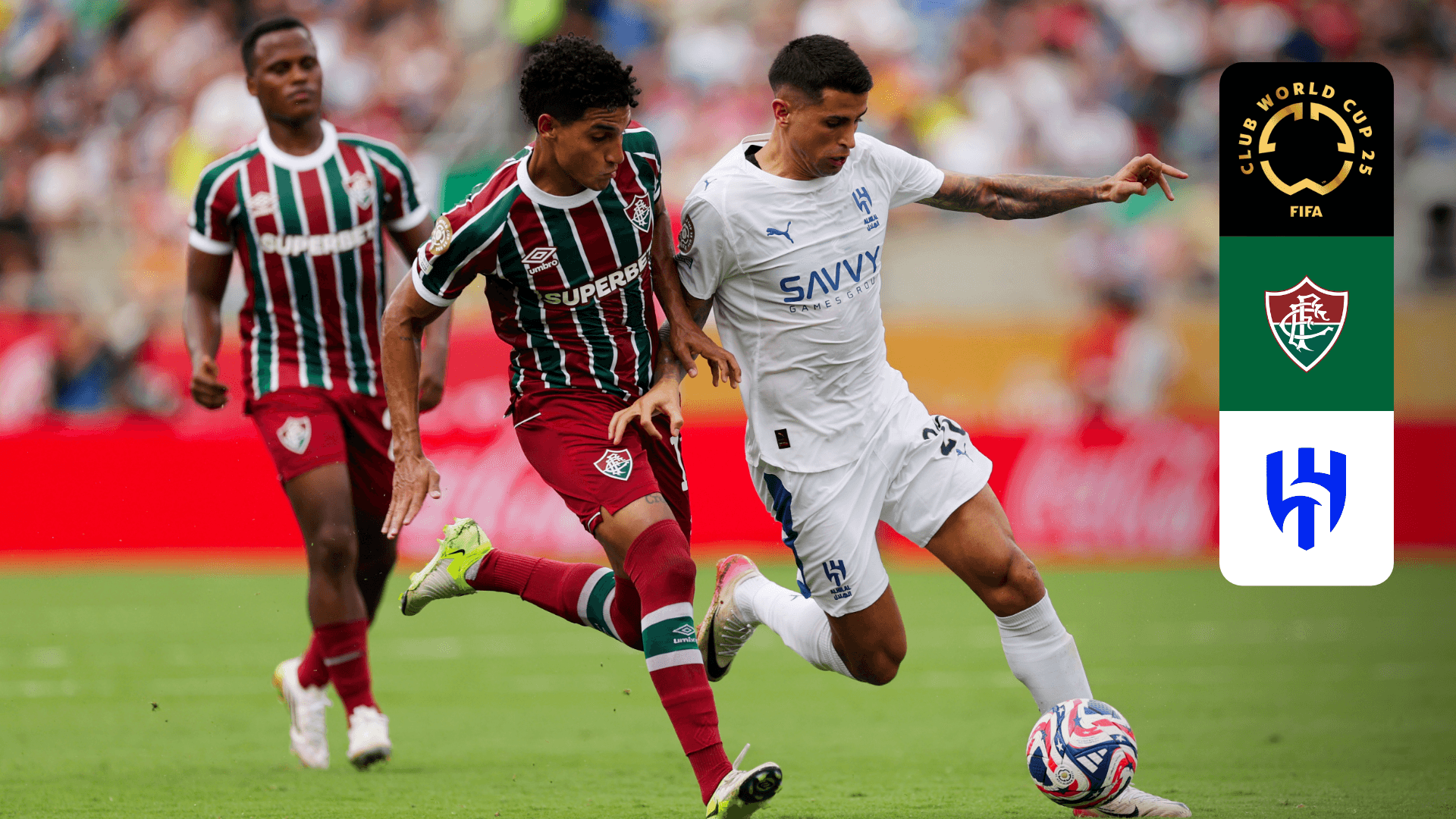 شاهد فلومينينسي ضد الهلال على الإنترنت | DAZN LB