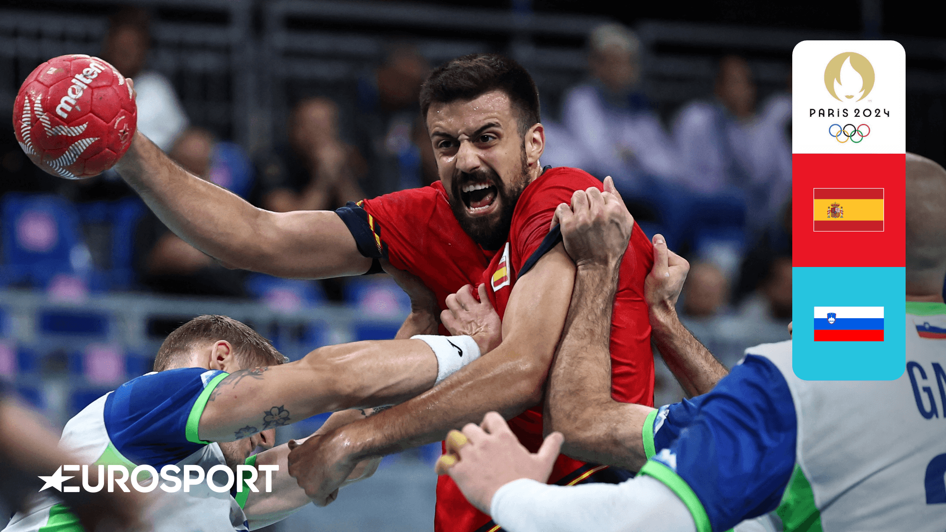 Paris 2024 | Spanien - Slowenien (Spiel um Platz 3 Handball Männer ...