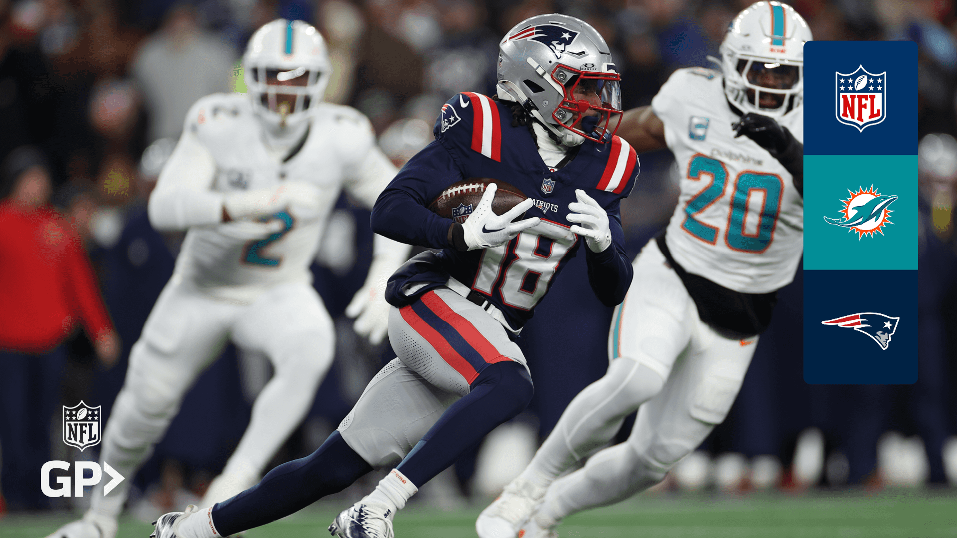 Watch Dolphins @ Patriots Live Stream Online | DAZN PT