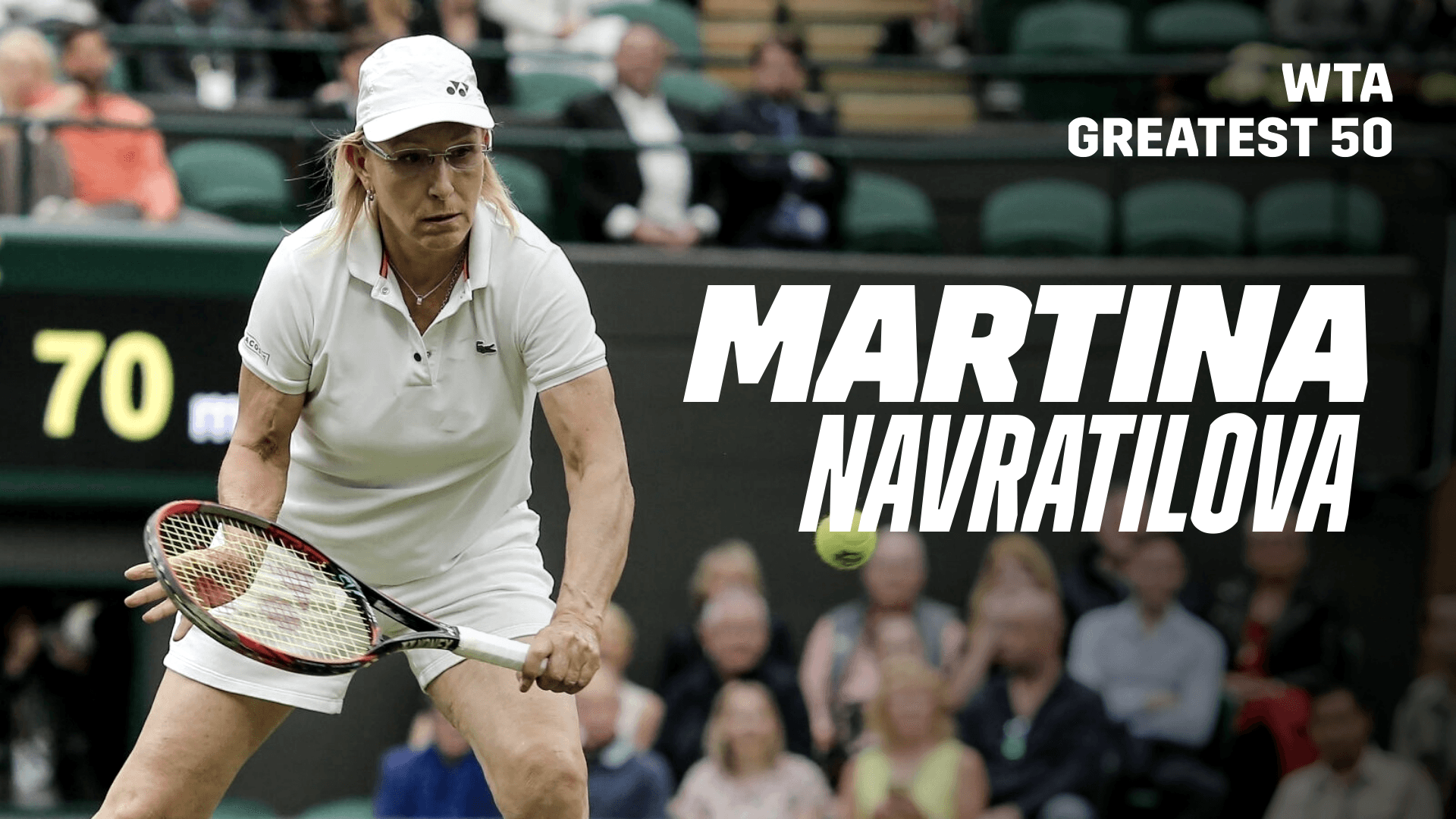 Ver: WTA Top 50 - Martina Navratilova em Direto | DAZN PT